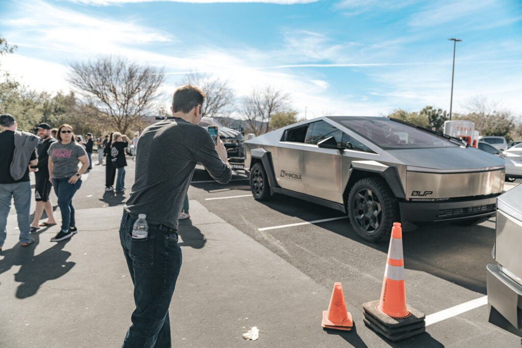 Tesla Cybertruck Tows Model S To The Track, Then Laps It In Baja Mode ...