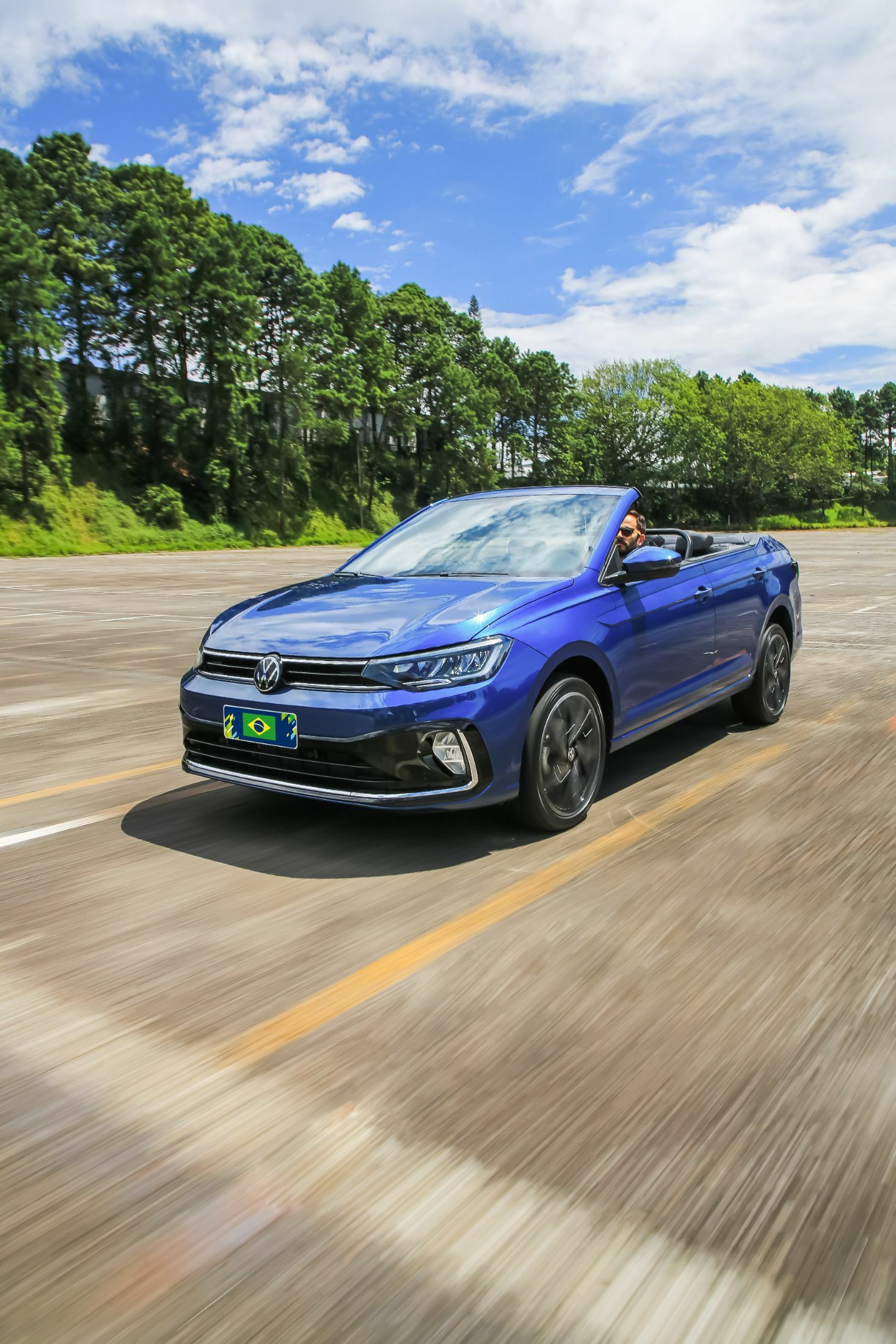 VW Turns Virtus Sedan Into A One-Off Convertible For Brazil’s President ...