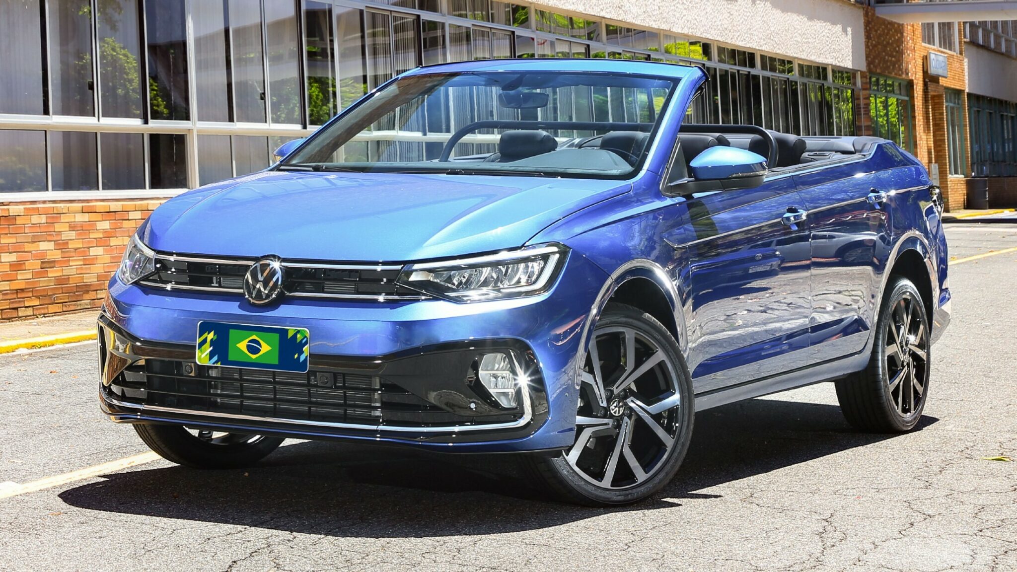 VW Turns Virtus Sedan Into A One-Off Convertible For Brazil’s President ...