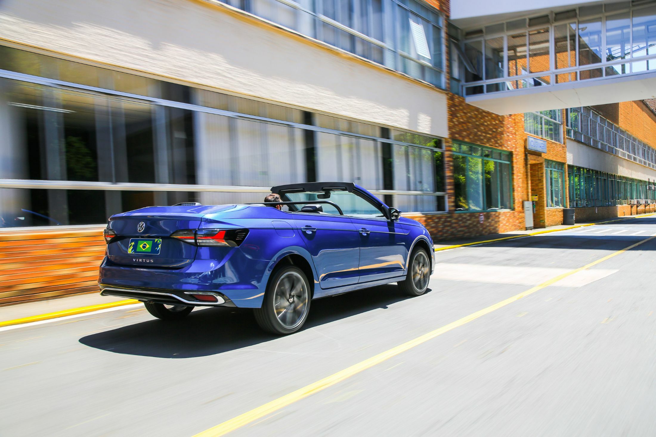 VW Turns Virtus Sedan Into A One-Off Convertible For Brazil’s President ...