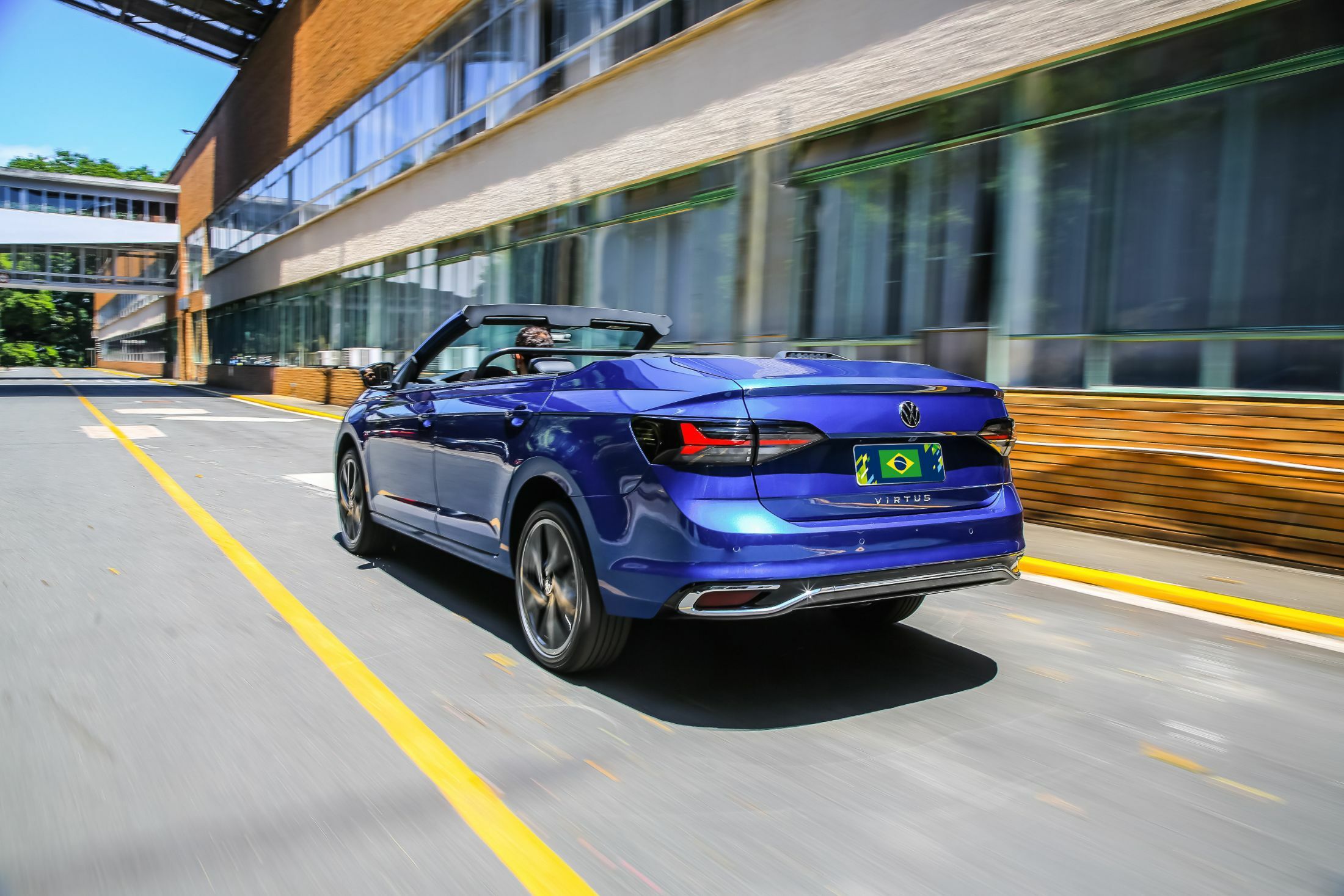VW Turns Virtus Sedan Into A One-Off Convertible For Brazil’s President ...