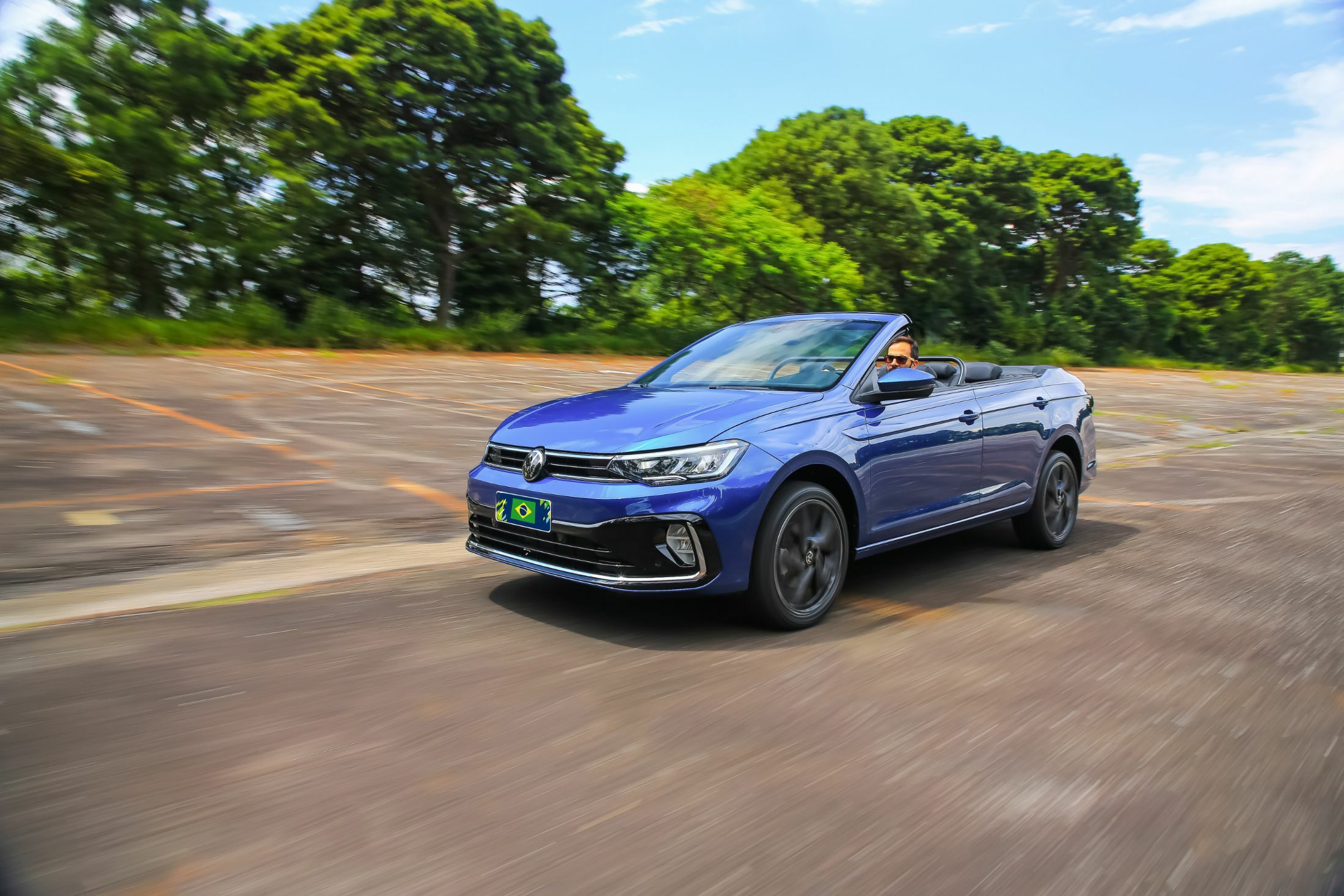 VW Turns Virtus Sedan Into A One-Off Convertible For Brazil’s President ...