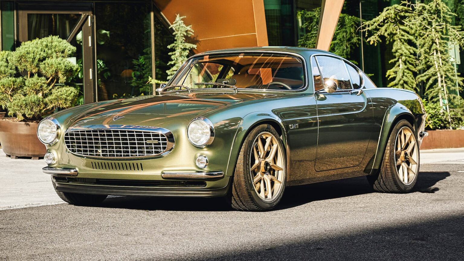 Cyan’s Latest Volvo P1800 Lands In GT Guise Painted Metallic Green ...
