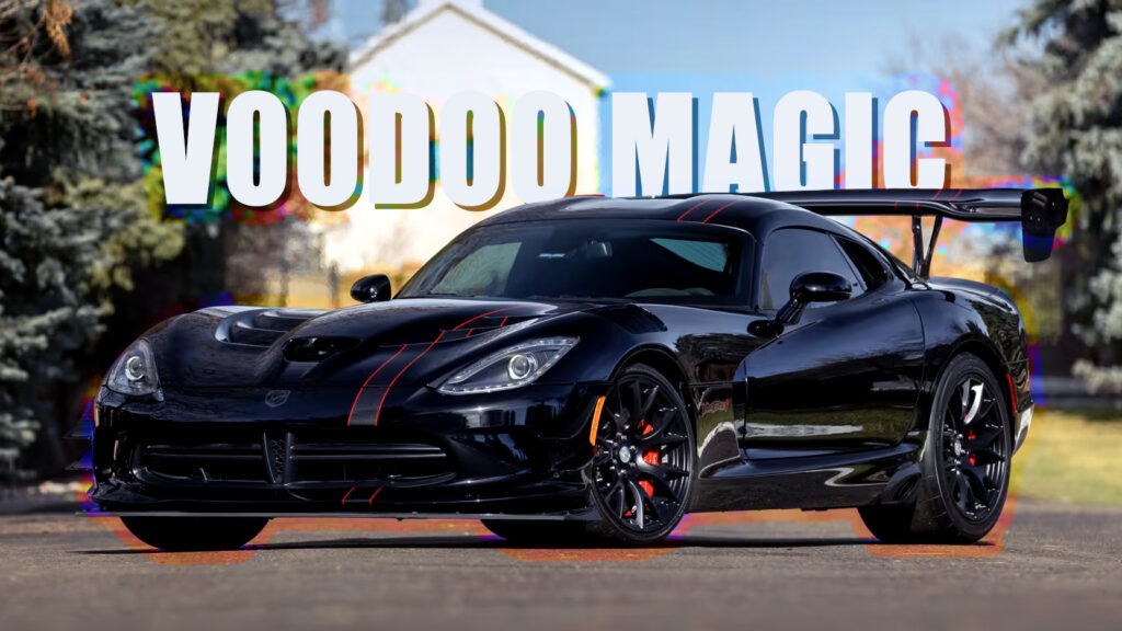 Pristine 270-Mile Dodge Viper ACR VoooDoo II Seeks Real Driver | Carscoops