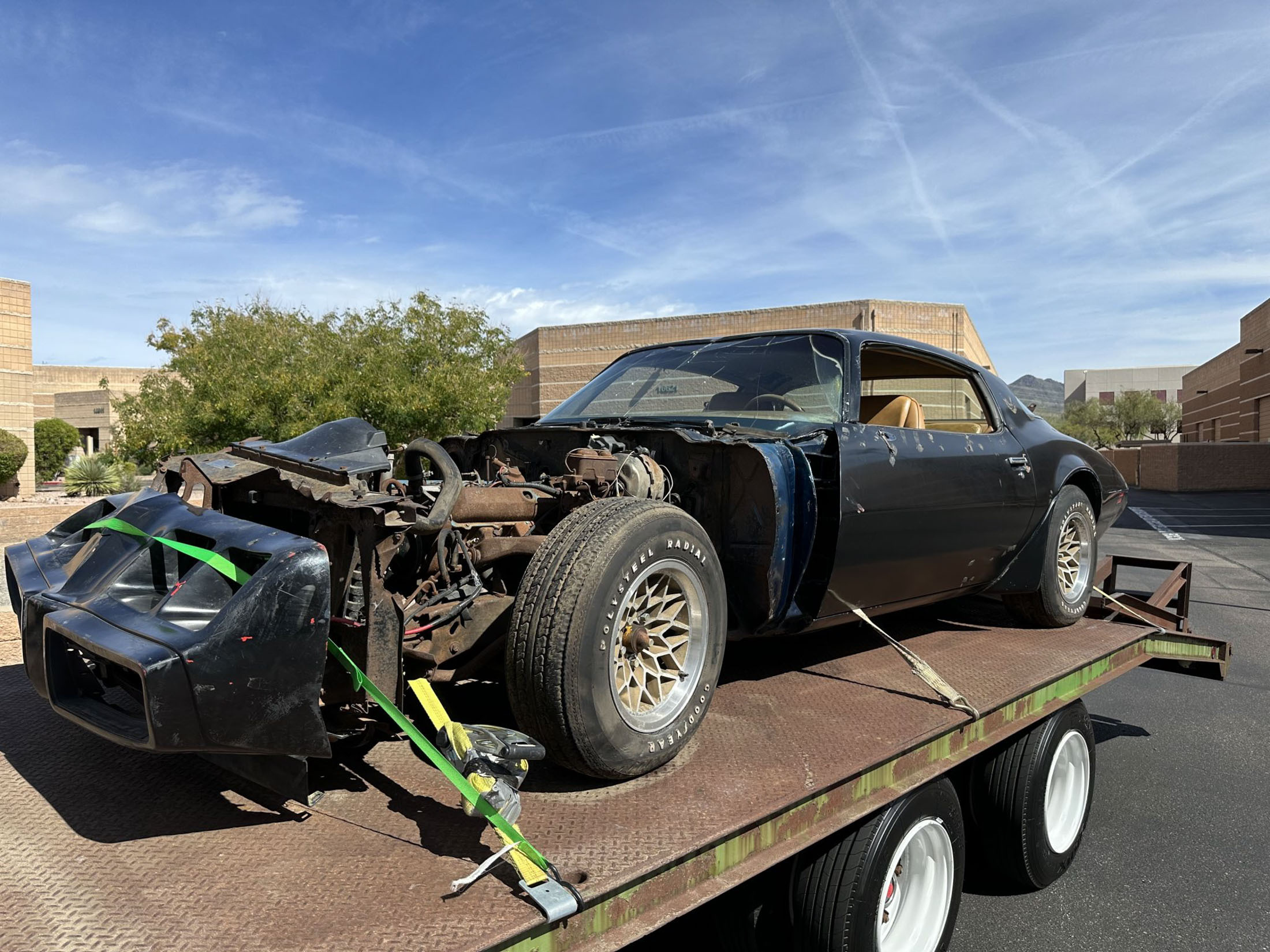 This Ratty 1979 Trans Am Was Blown Up In Steve McQueen’s Final Movie ...