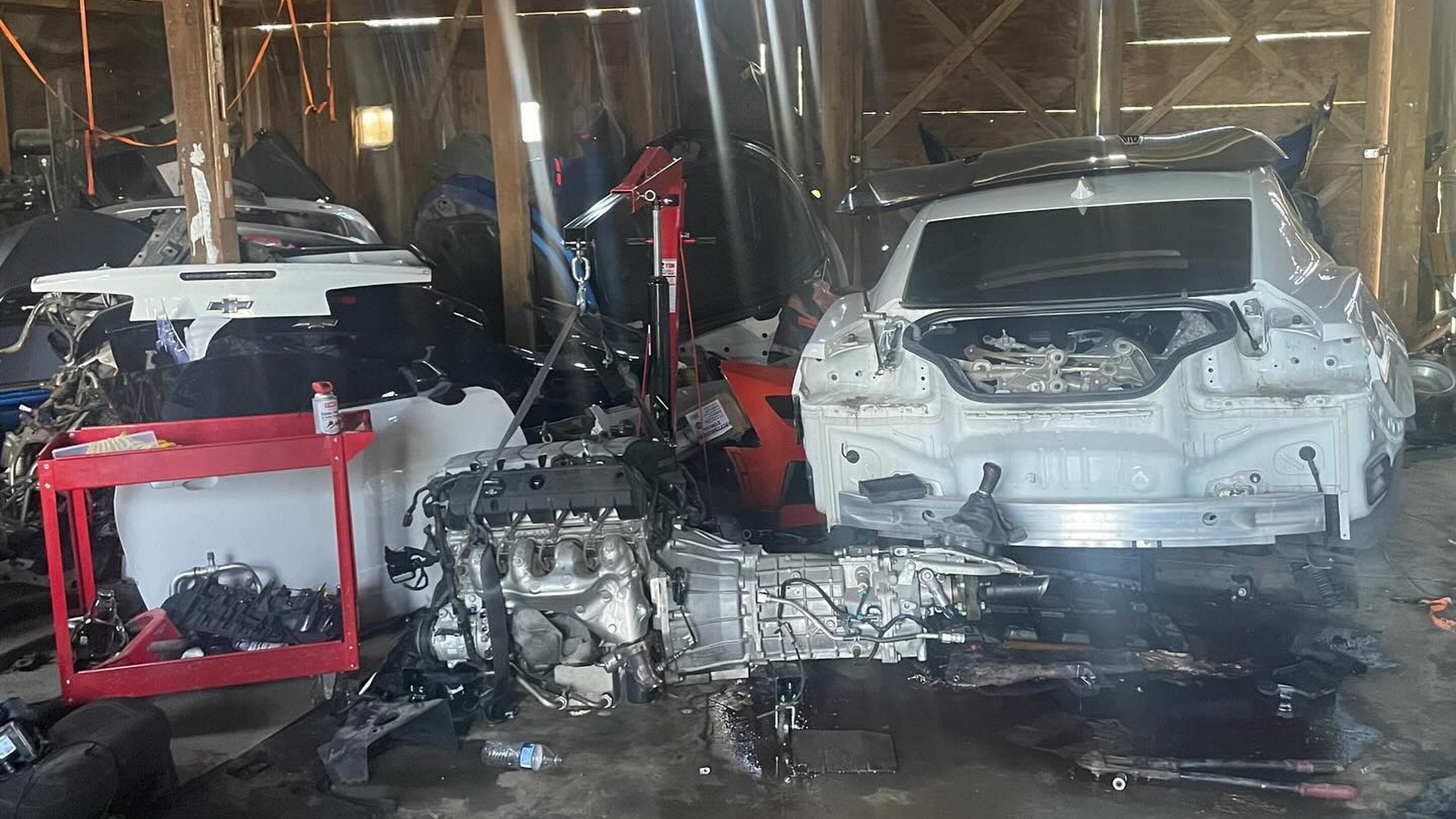 Californian Chop Shop Busted With $600,000 In Stolen Corvettes, Camaros ...