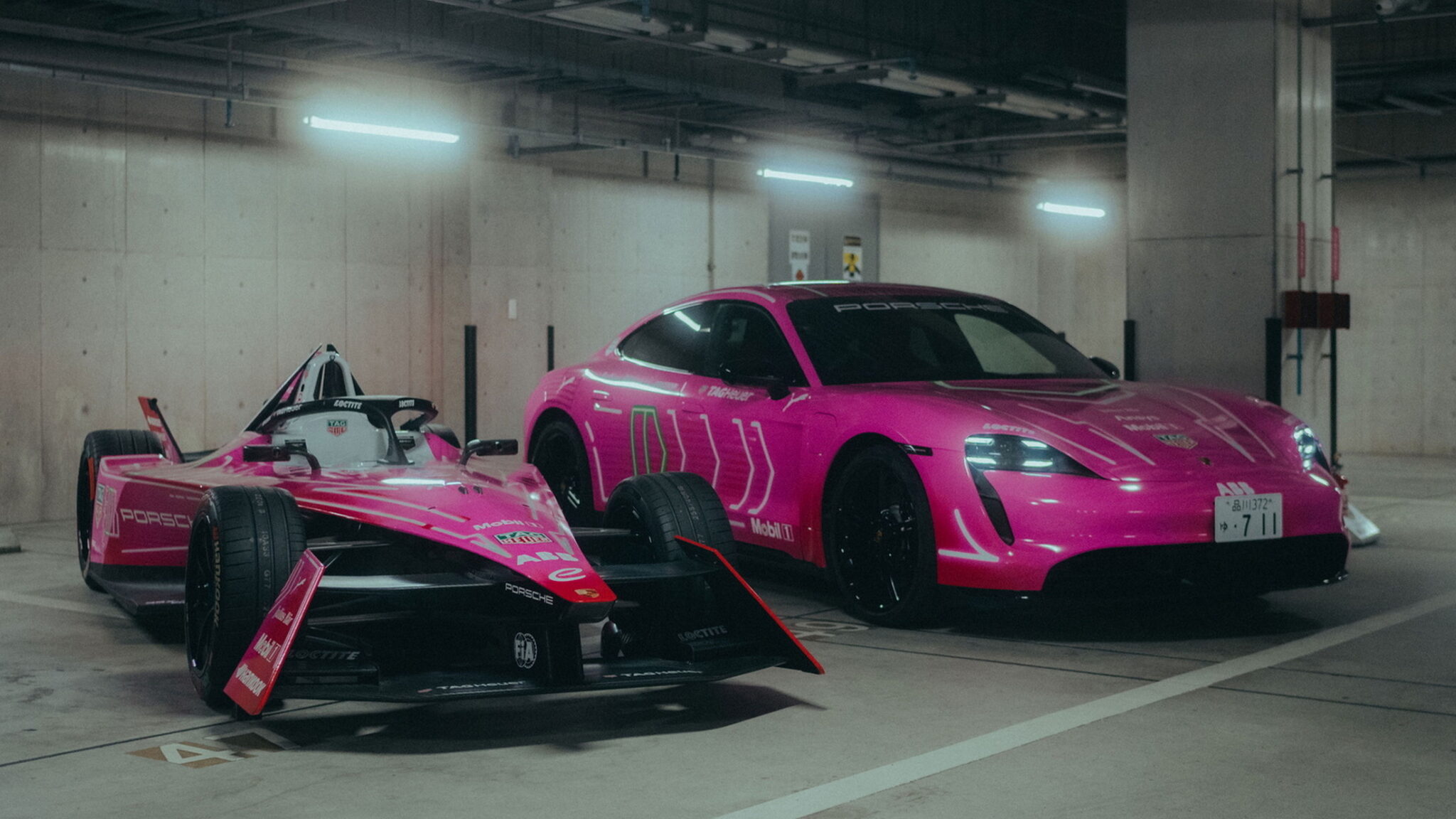 Porsche Celebrates Tokyo E-Prix With Neon Pink 99X Livery, Color ...