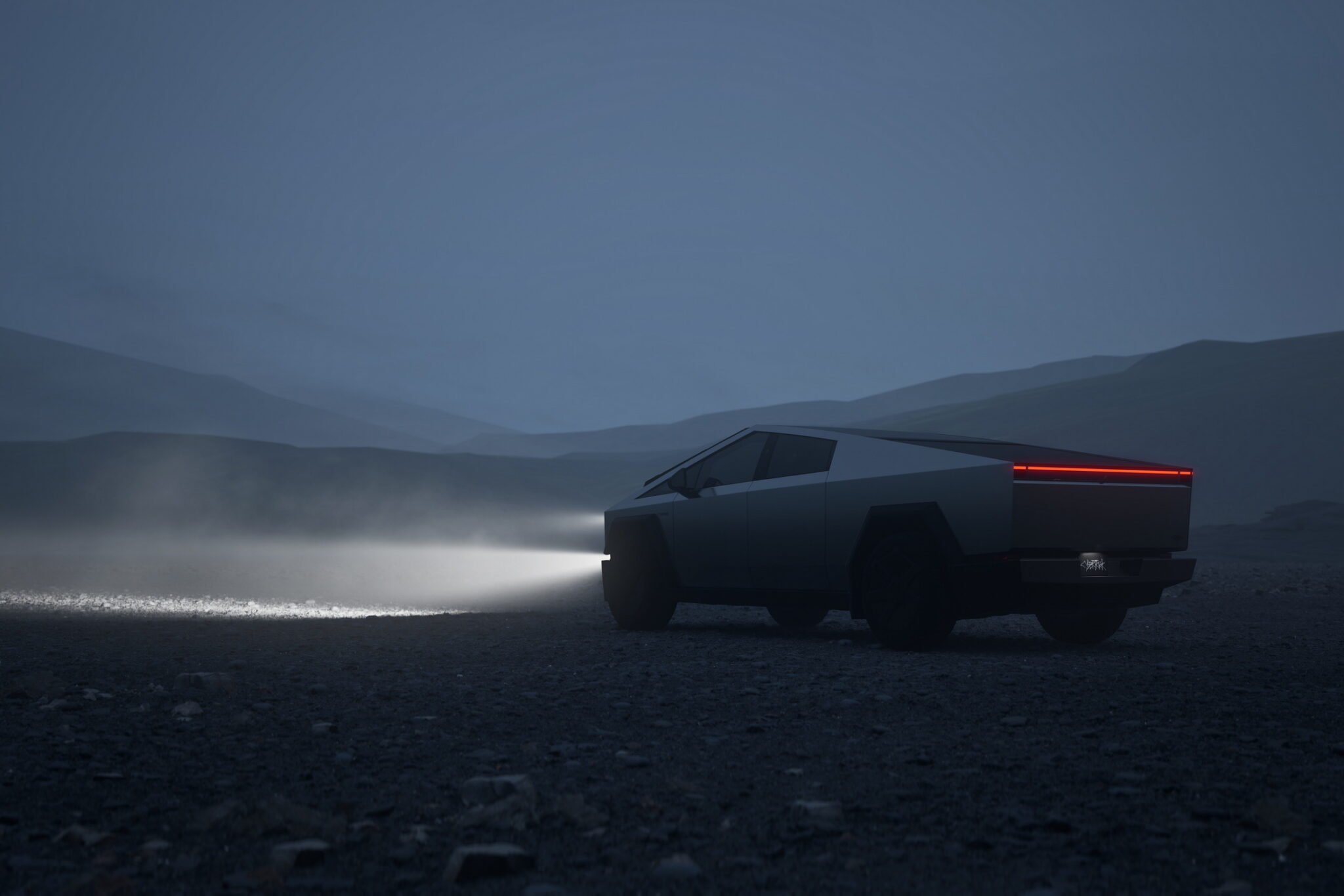 Snow Blocks Tesla Cybertruck’s Headlights At Night, Owner Complains ...