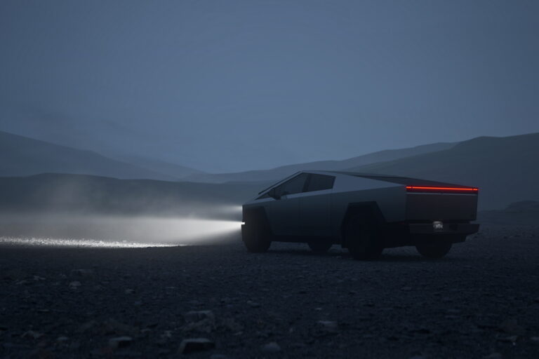 Snow Blocks Tesla Cybertruck’s Headlights At Night, Owner Complains ...