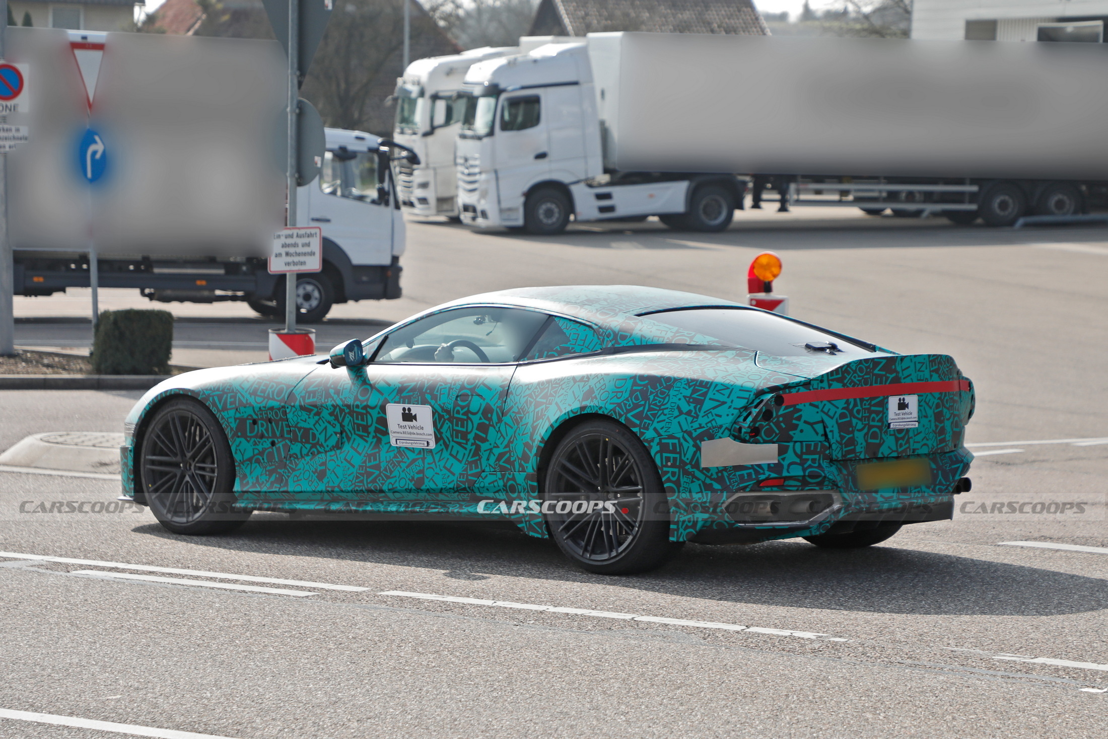 New Aston Martin DBS Spied Flaunting Sexy Tail, May Keep V12 | Carscoops