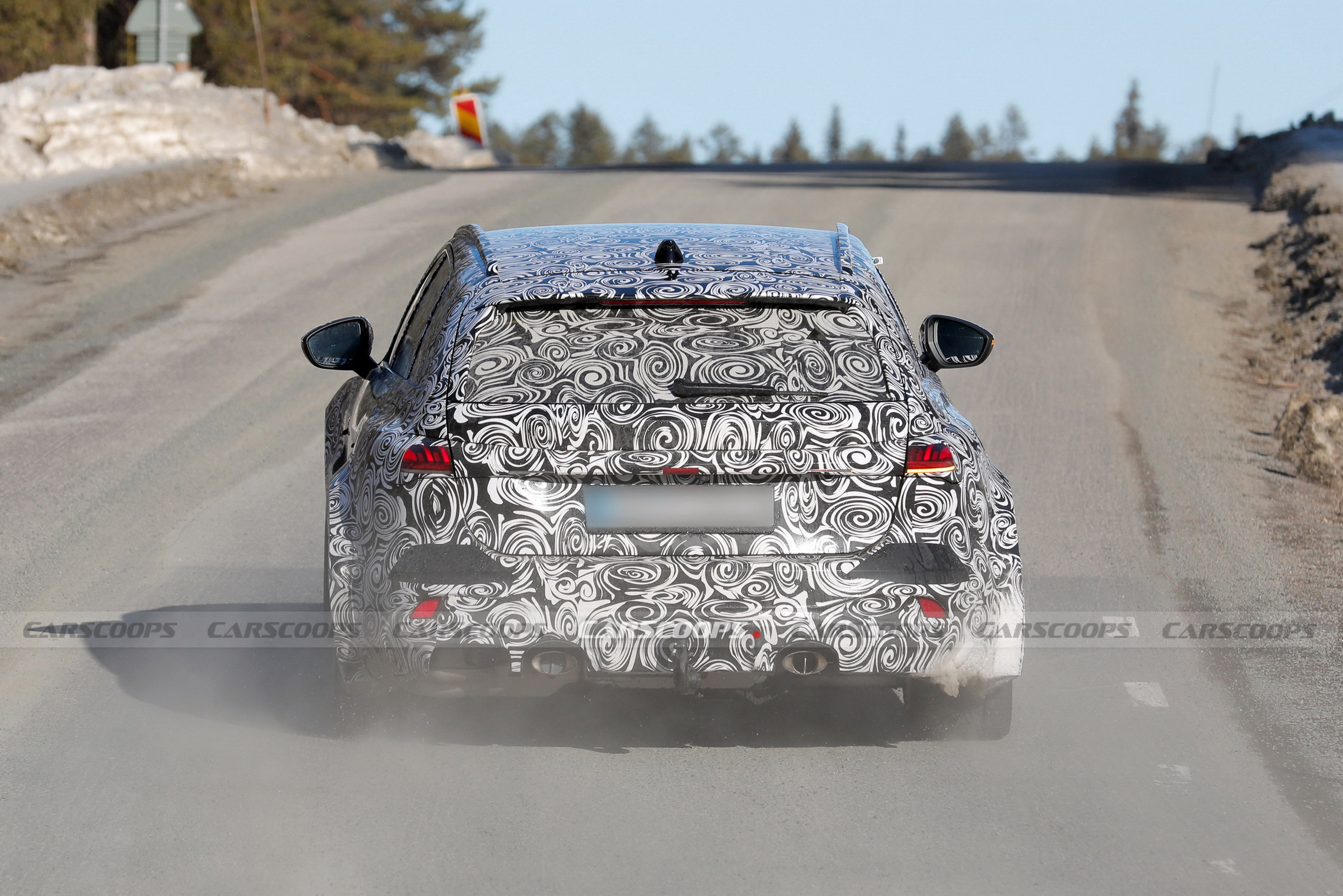 Muscular 2025 Audi RS5 Avant Calls Out The Skinny BMW M3 Touring And ...