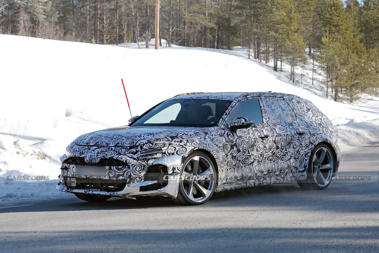 Muscular 2025 Audi RS5 Avant Calls Out The Skinny BMW M3 Touring And ...