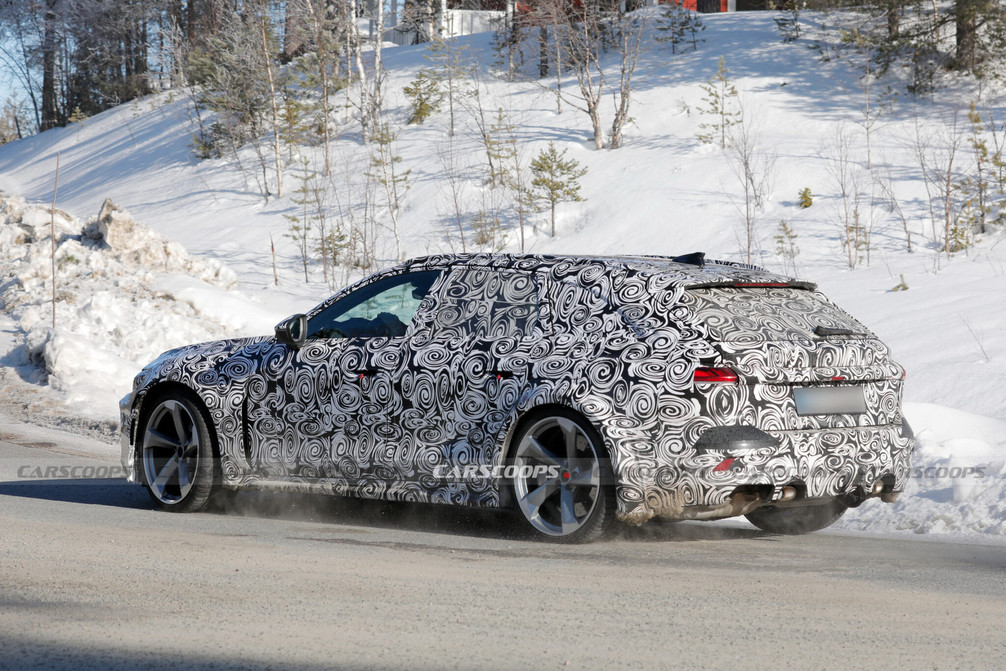 Muscular 2025 Audi RS5 Avant Calls Out The Skinny BMW M3 Touring And ...