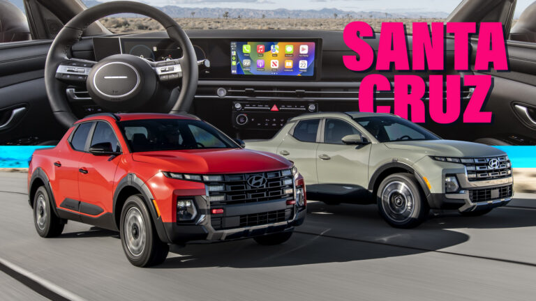 2025 Hyundai Santa Cruz Is More Jock On The Outside, More Nerdy Inside ...