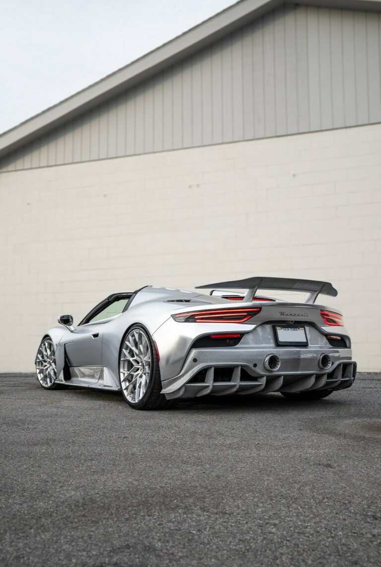 7Design Maserati MC20 Aria Silver Surfer Looks Like It Could End A ...