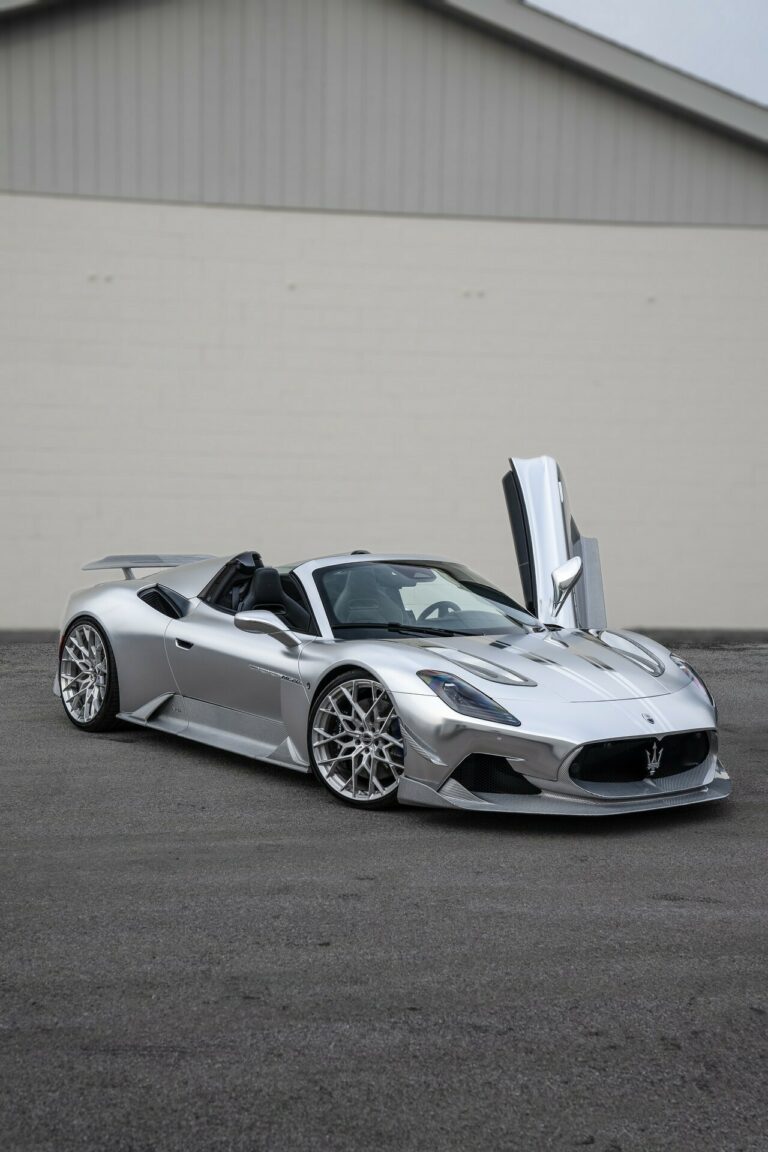 7Design Maserati MC20 Aria Silver Surfer Looks Like It Could End A ...