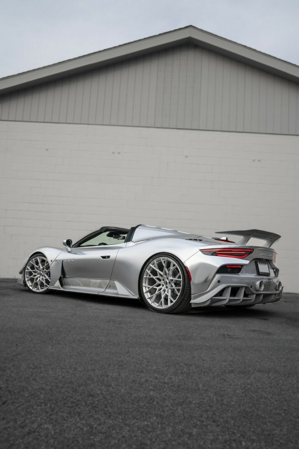 7Design Maserati MC20 Aria Silver Surfer Looks Like It Could End A ...