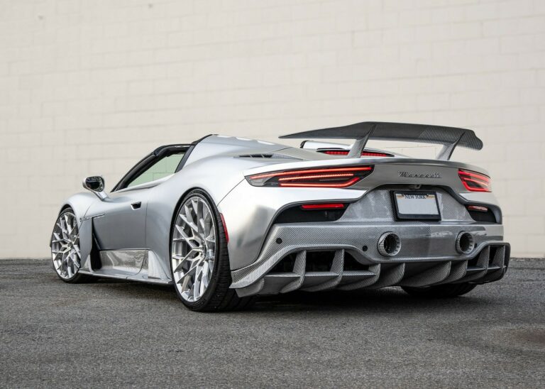 7Design Maserati MC20 Aria Silver Surfer Looks Like It Could End A ...