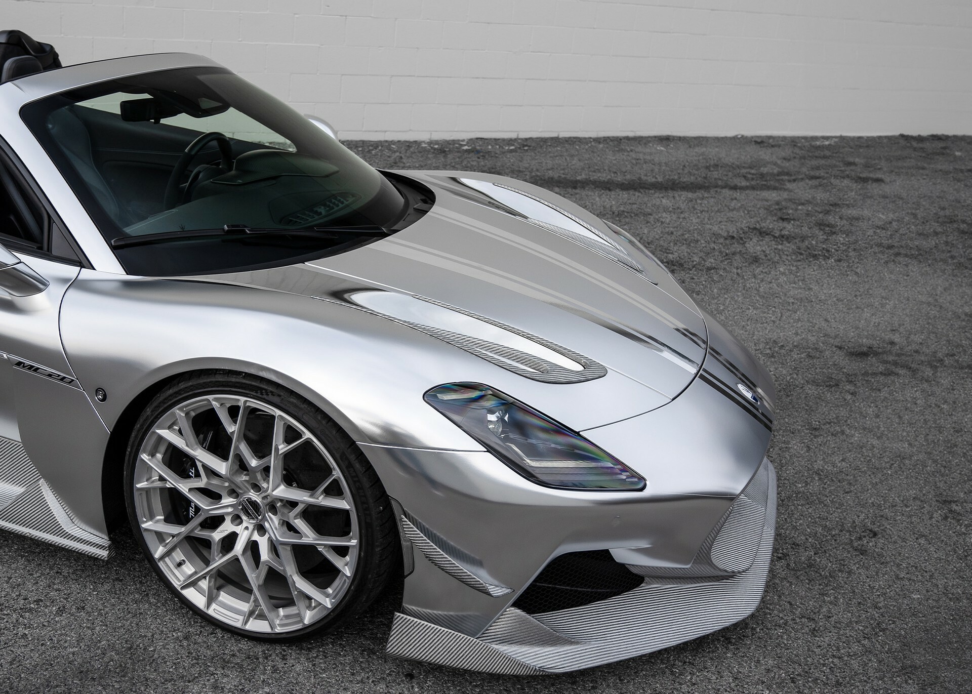 7Design Maserati MC20 Aria Silver Surfer Looks Like It Could End A ...