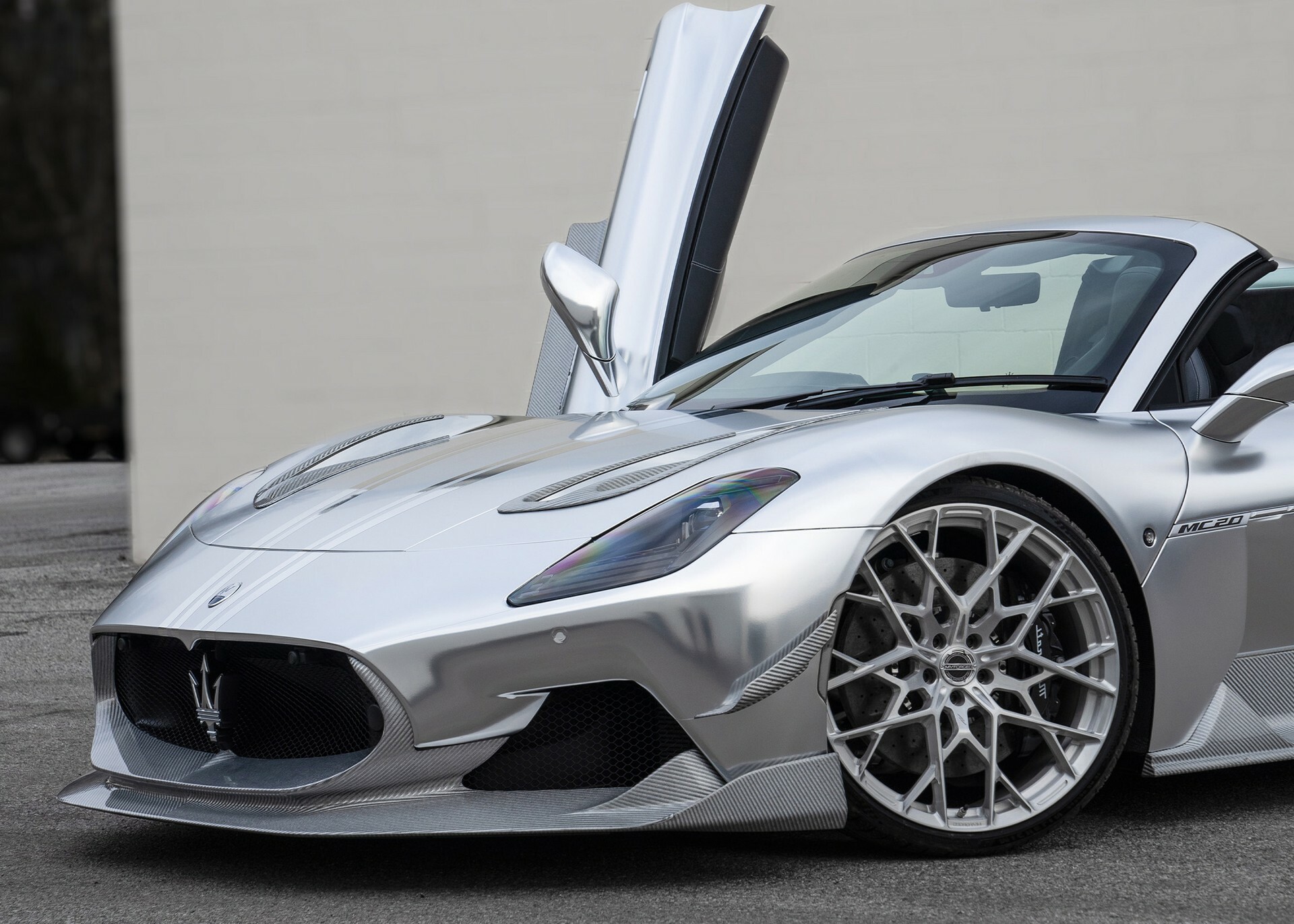 7Design Maserati MC20 Aria Silver Surfer Looks Like It Could End A ...
