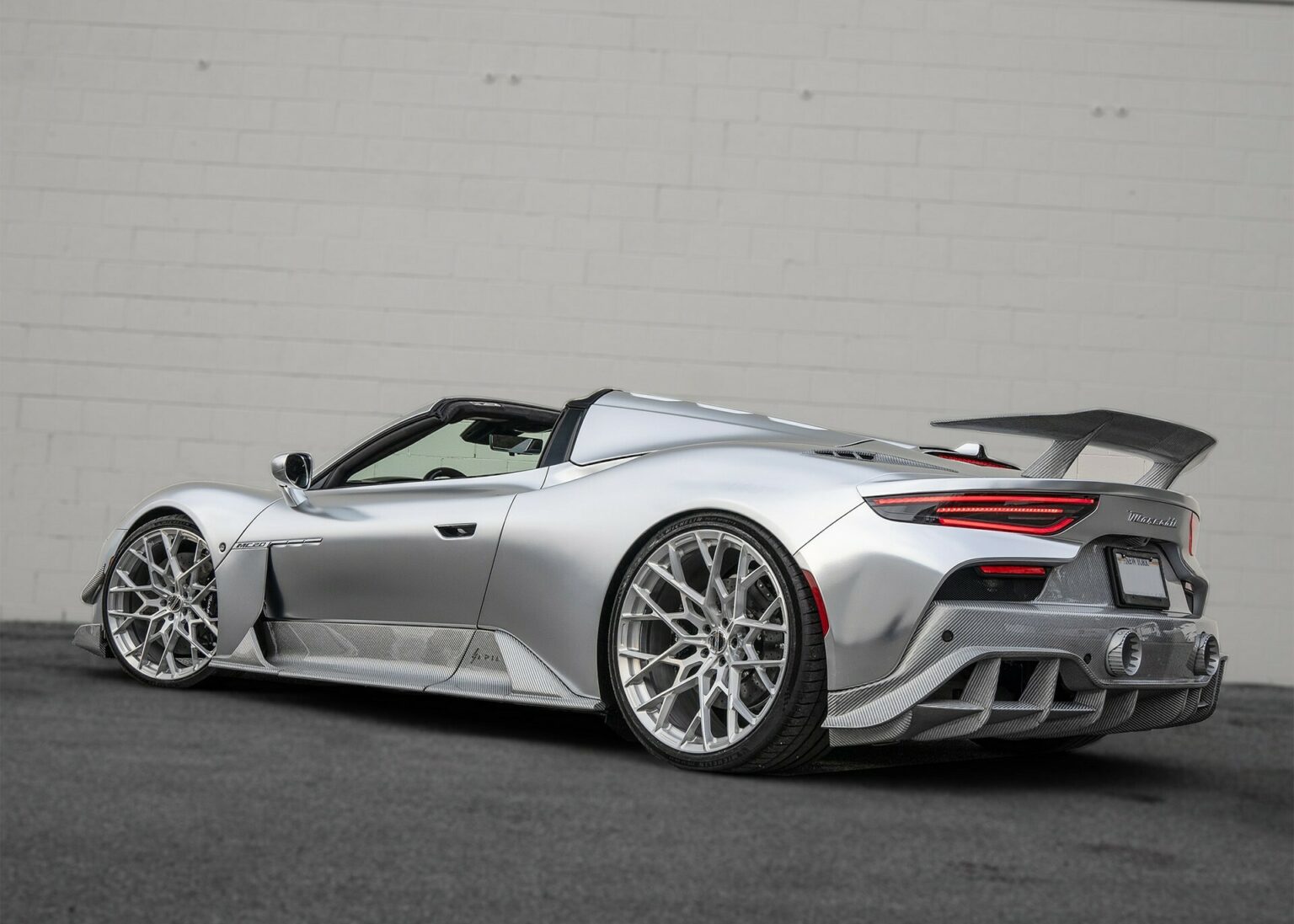 7Design Maserati MC20 Aria Silver Surfer Looks Like It Could End A ...