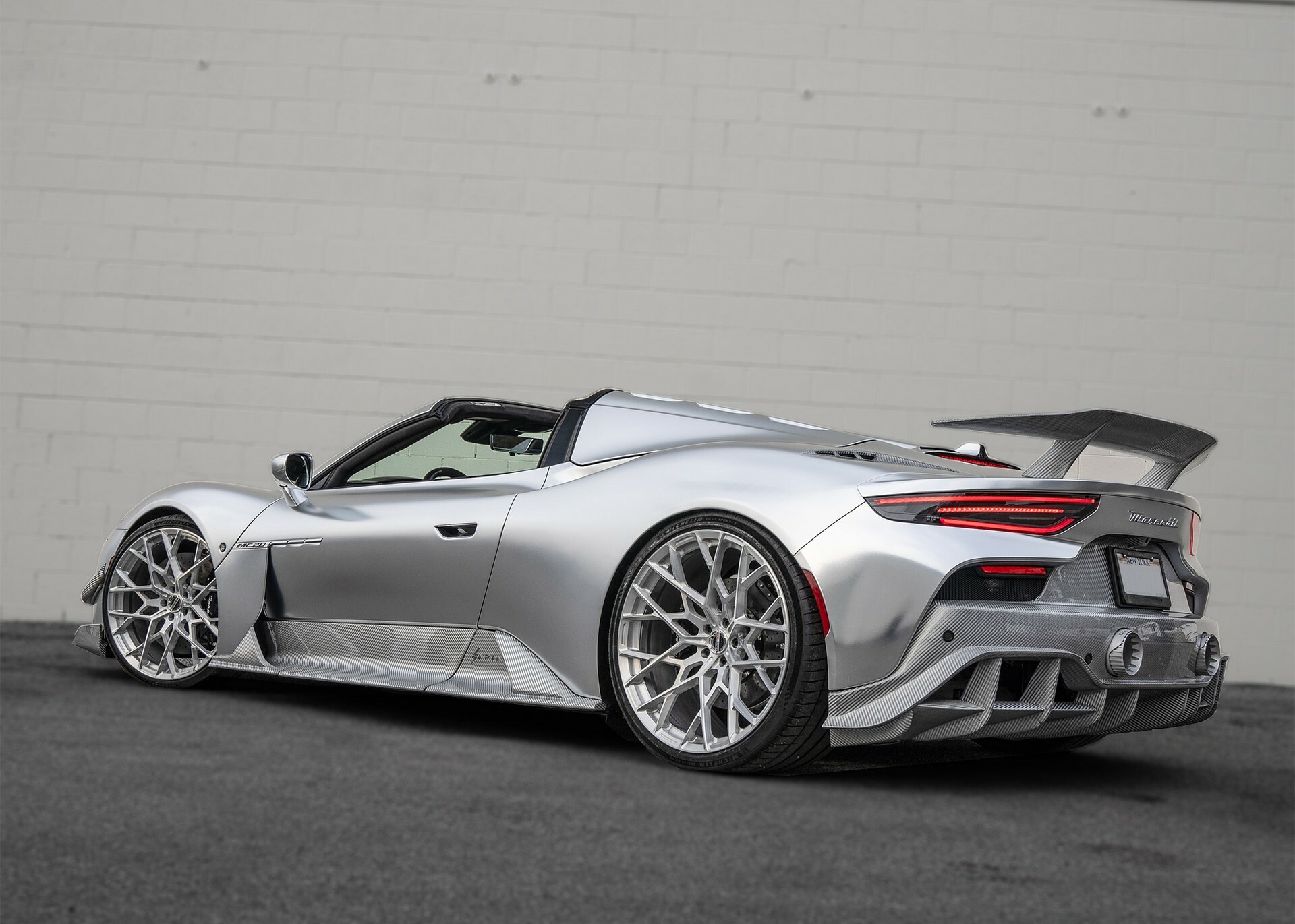 7Design Maserati MC20 Aria Silver Surfer Looks Like It Could End A ...