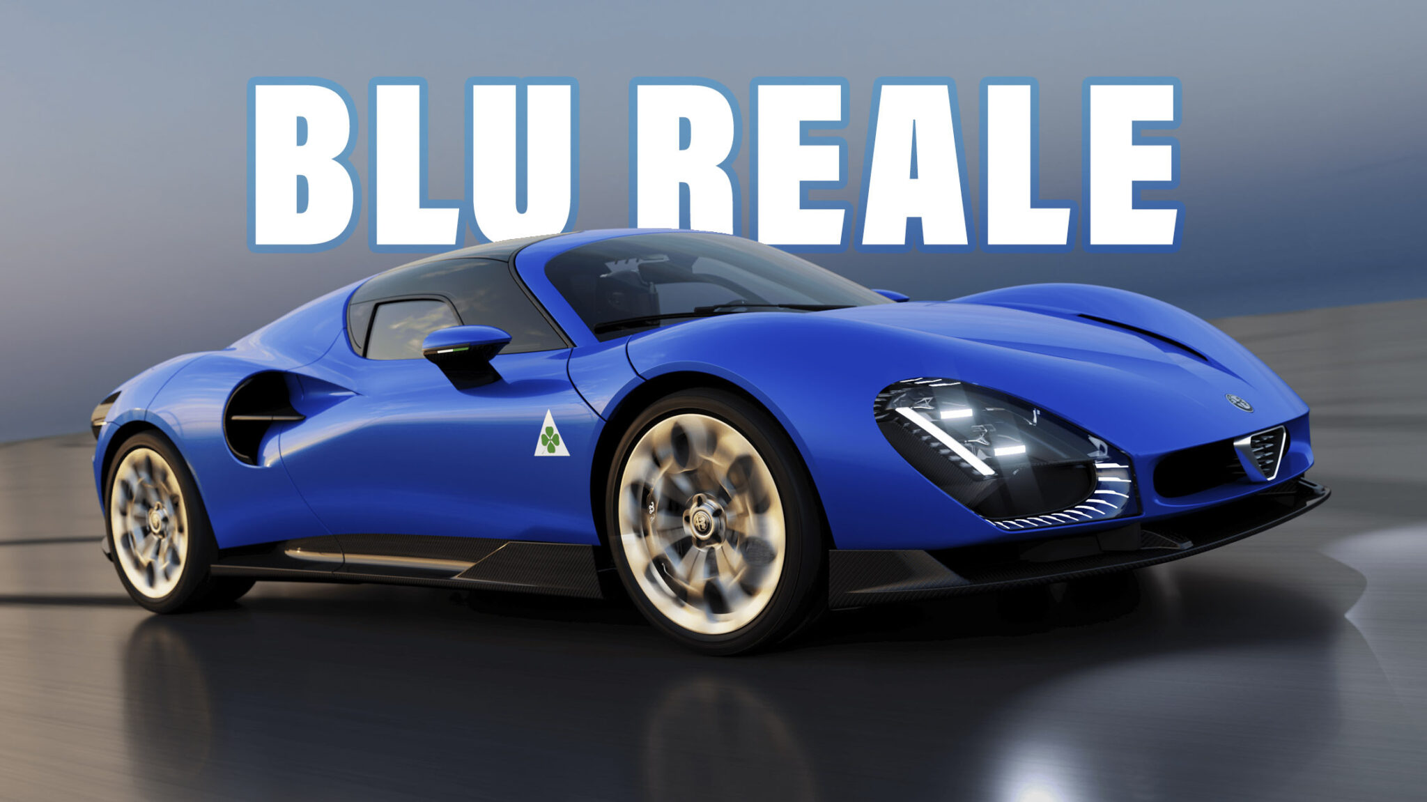 Alfa Romeo 33 Stradale Supercar Stuns In Blu Reale | Carscoops