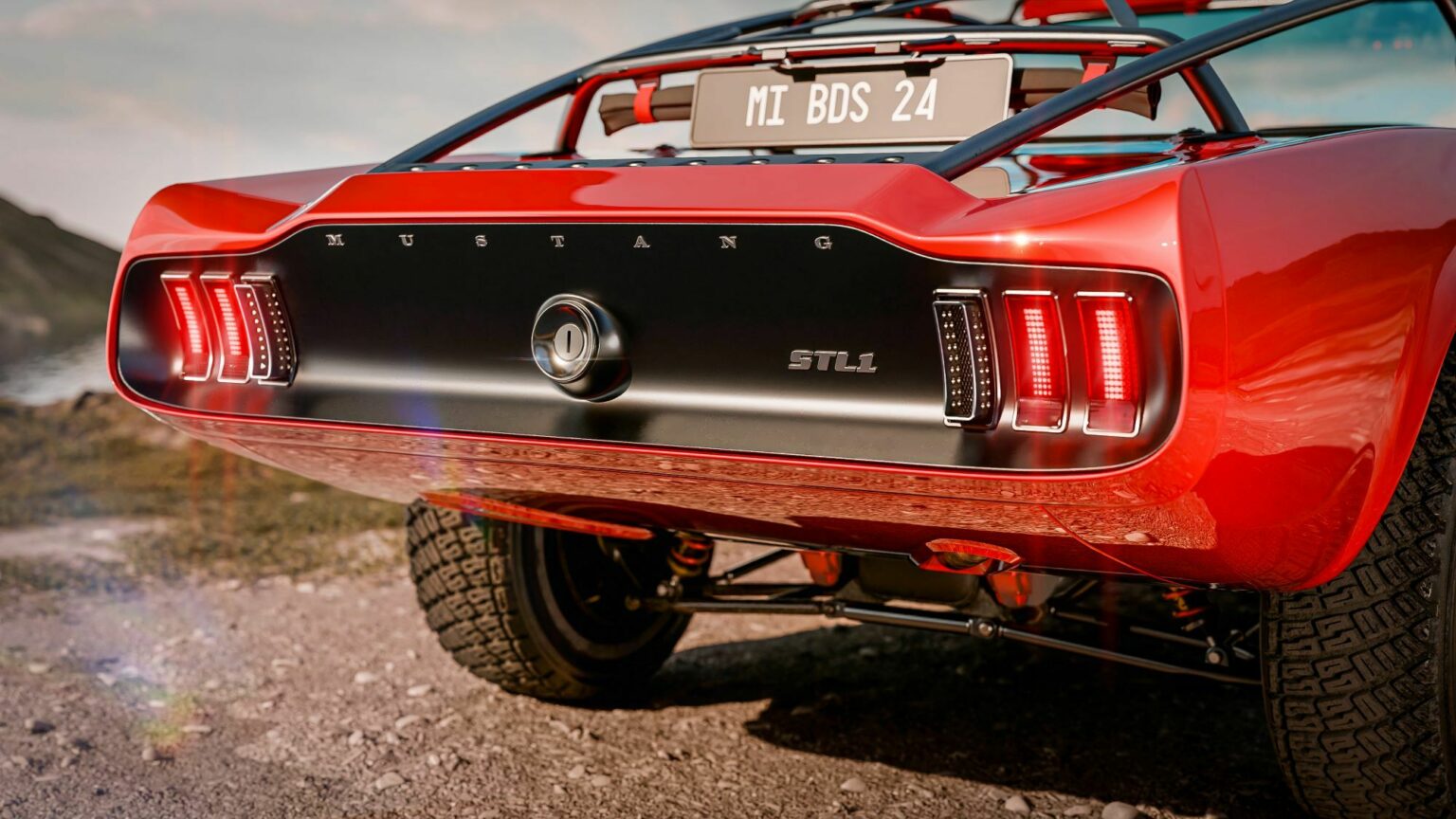 Classic Ford Mustang Reborn As A Roofless STL-1 Resto Beast | Carscoops