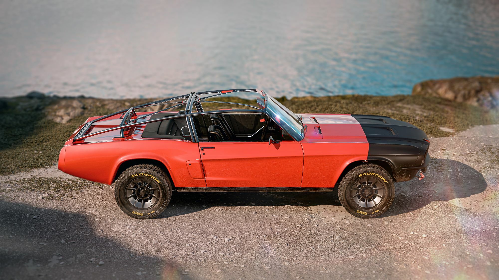 Classic Ford Mustang Reborn As A Roofless STL-1 Resto Beast | Carscoops
