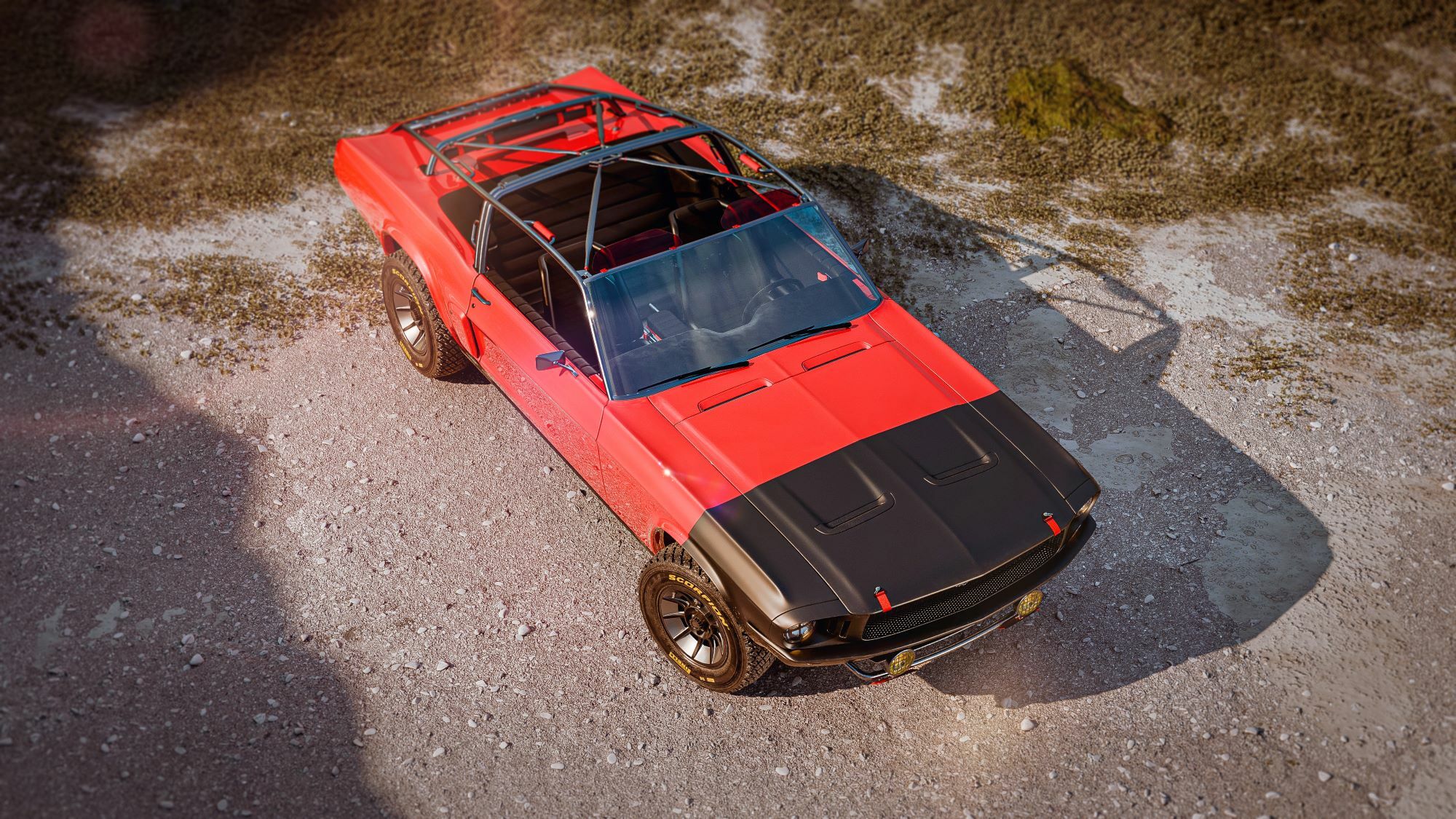 Classic Ford Mustang Reborn As A Roofless STL-1 Resto Beast | Carscoops