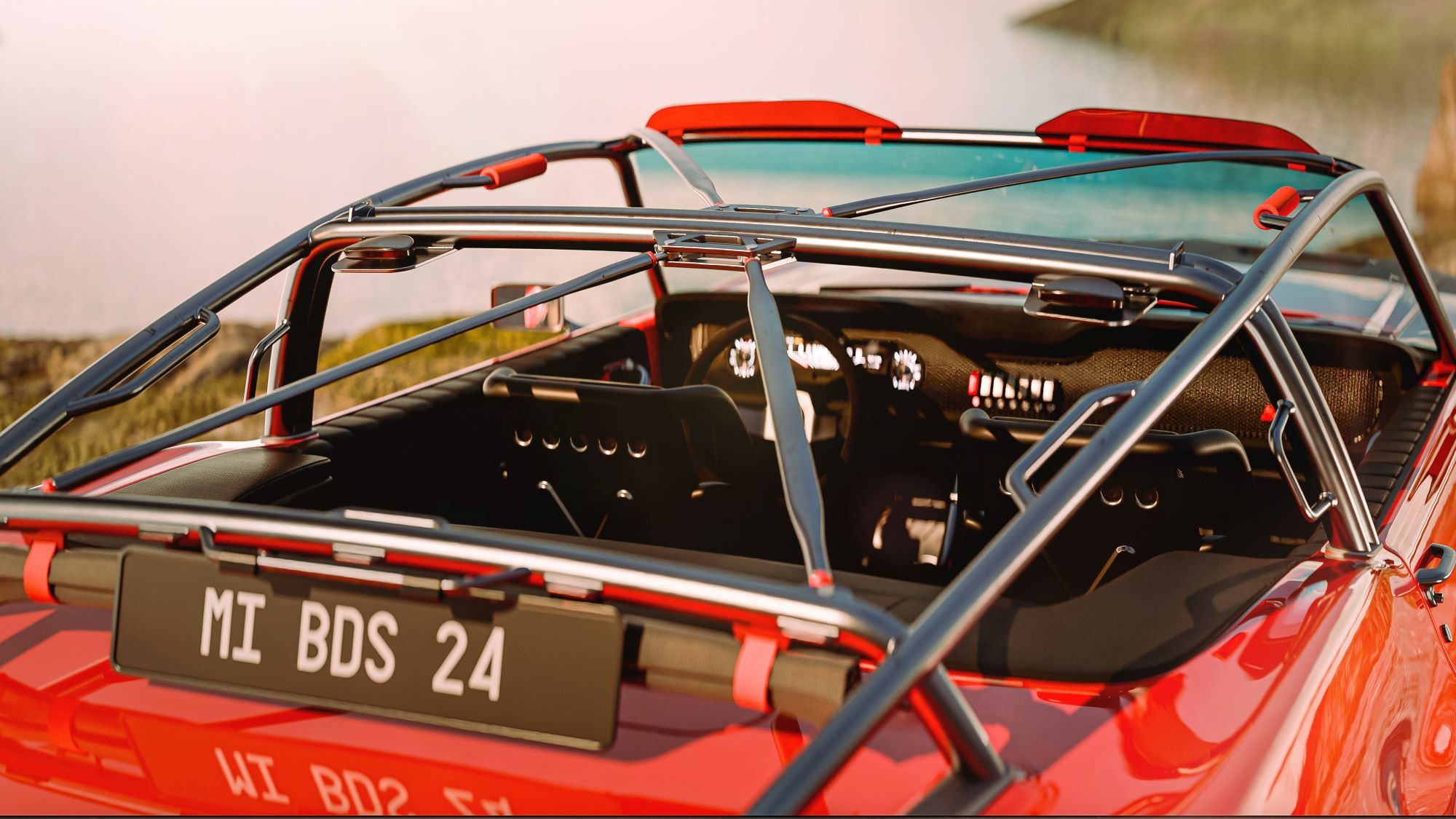 Classic Ford Mustang Reborn As A Roofless STL-1 Resto Beast | Carscoops