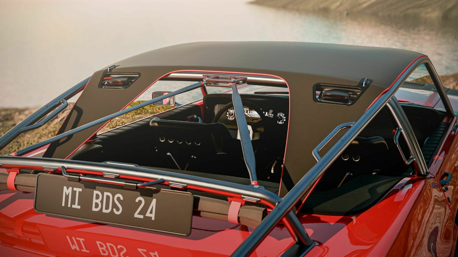 Classic Ford Mustang Reborn As A Roofless STL-1 Resto Beast | Carscoops