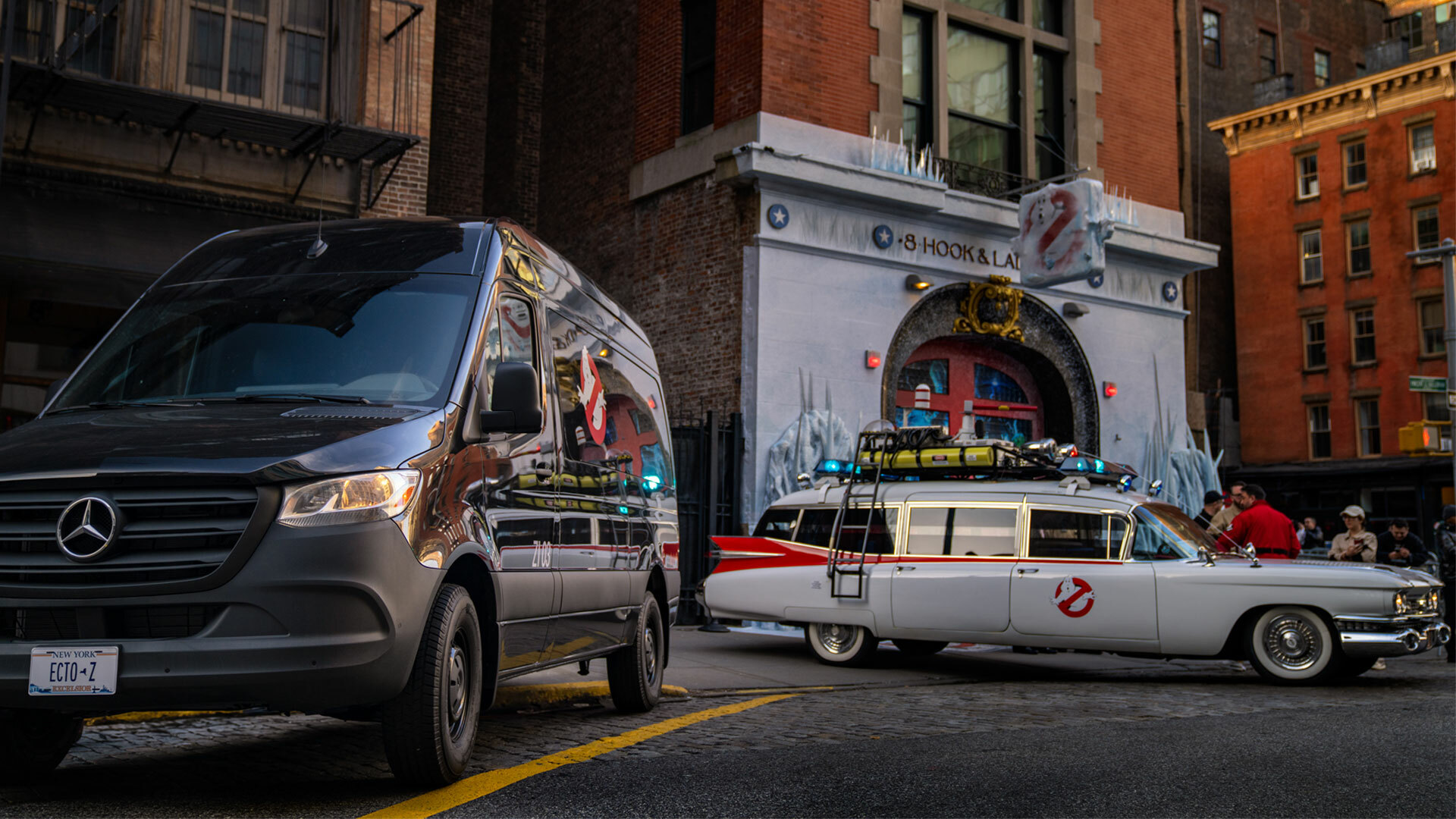 Move Over Ecto-1, Ghostbusters: Frozen Empire To Feature Mercedes ...