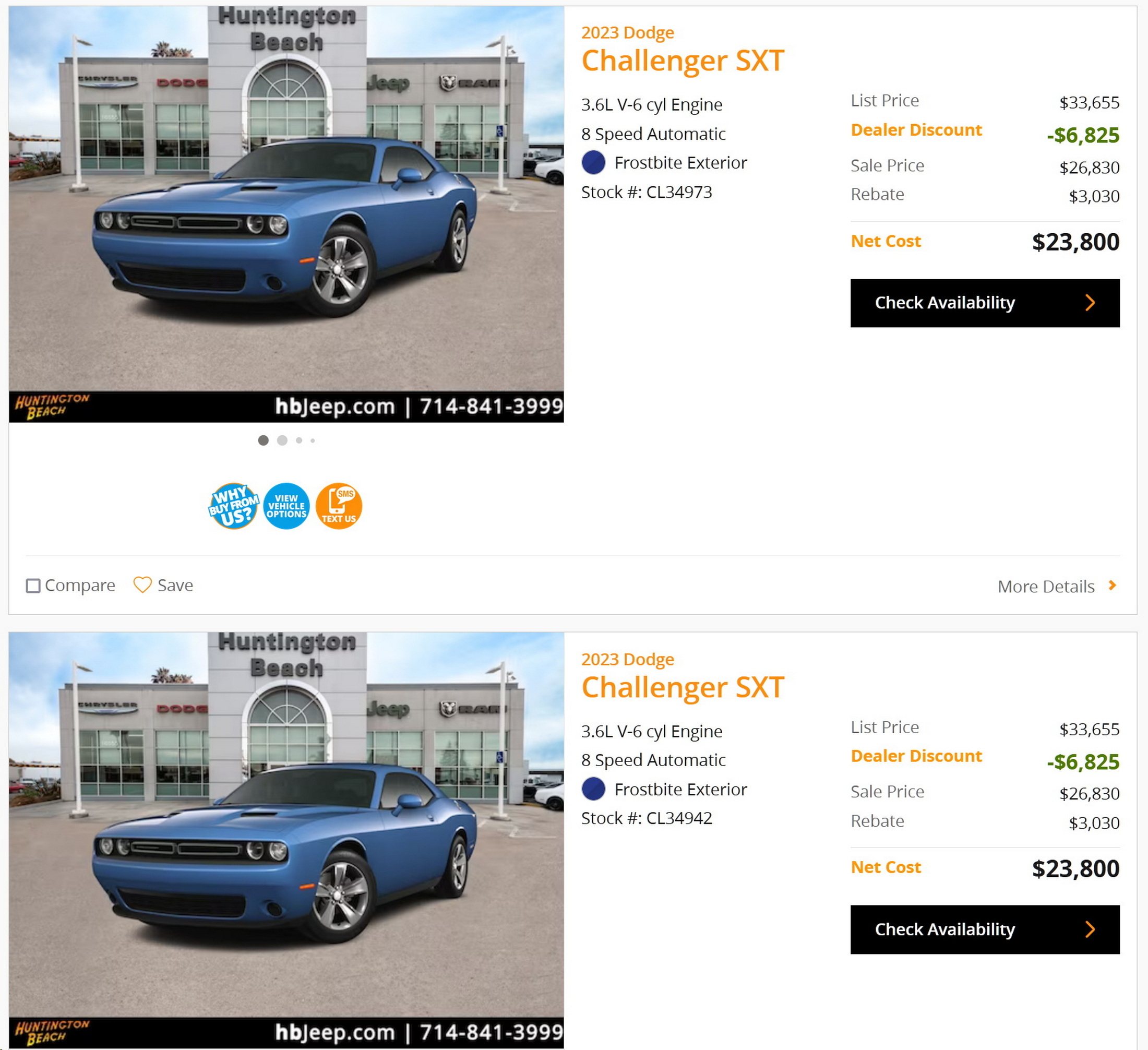 You Can Buy A New Dodge Challenger For Less Than A Honda HR-V | Carscoops