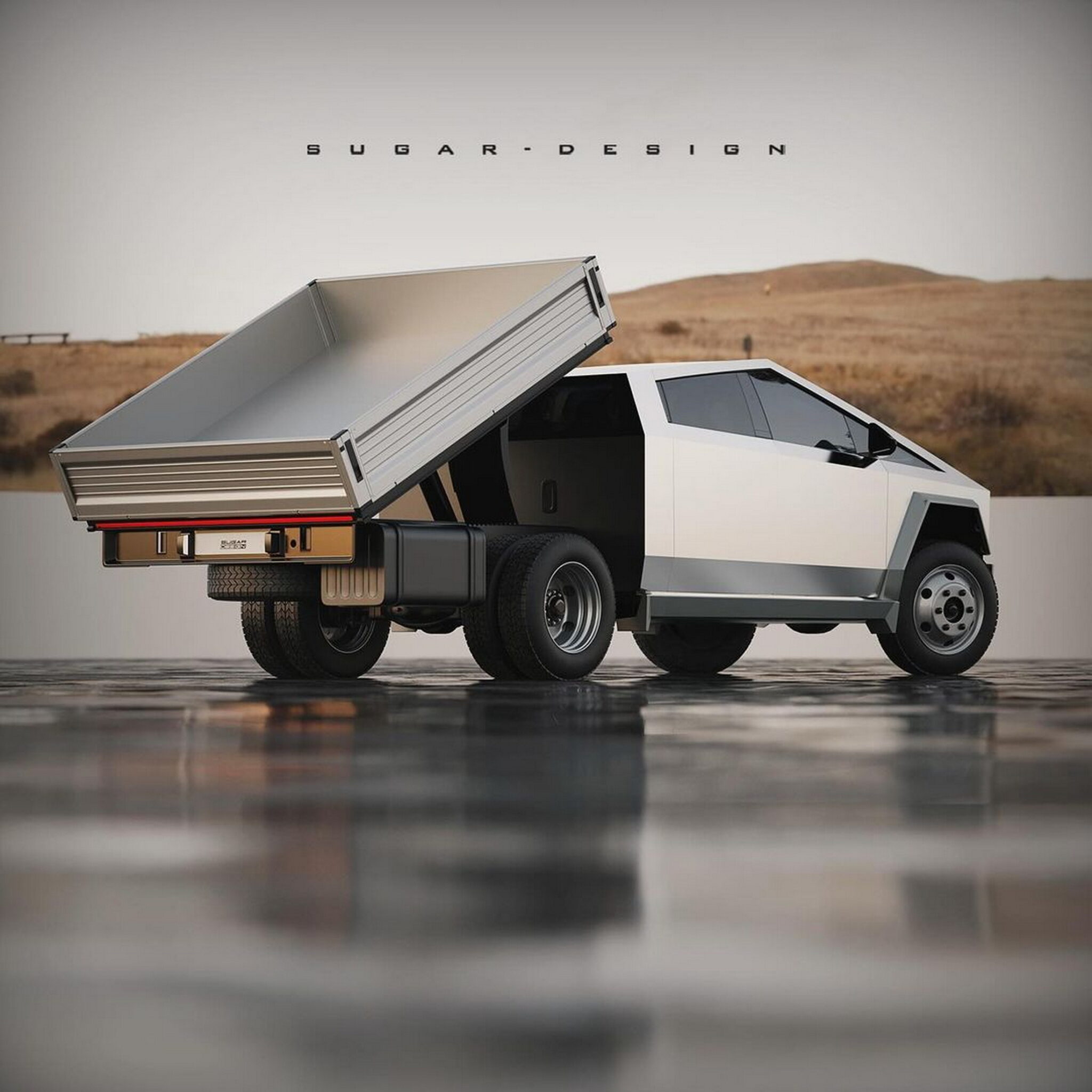Does The Tesla Cybertruck Cut It As A Dump Truck Or A Military Machine ...
