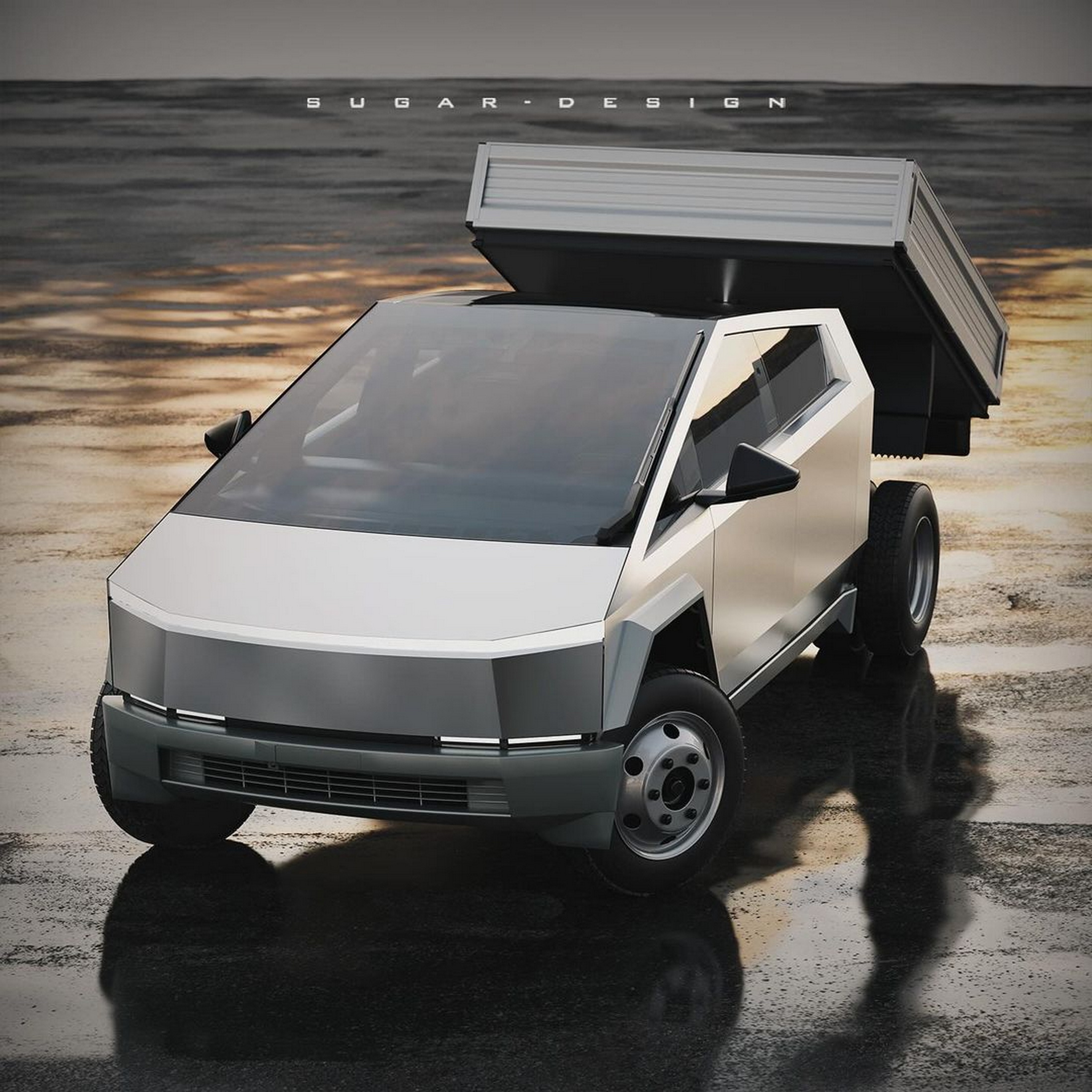 Does The Tesla Cybertruck Cut It As A Dump Truck Or A Military Machine ...