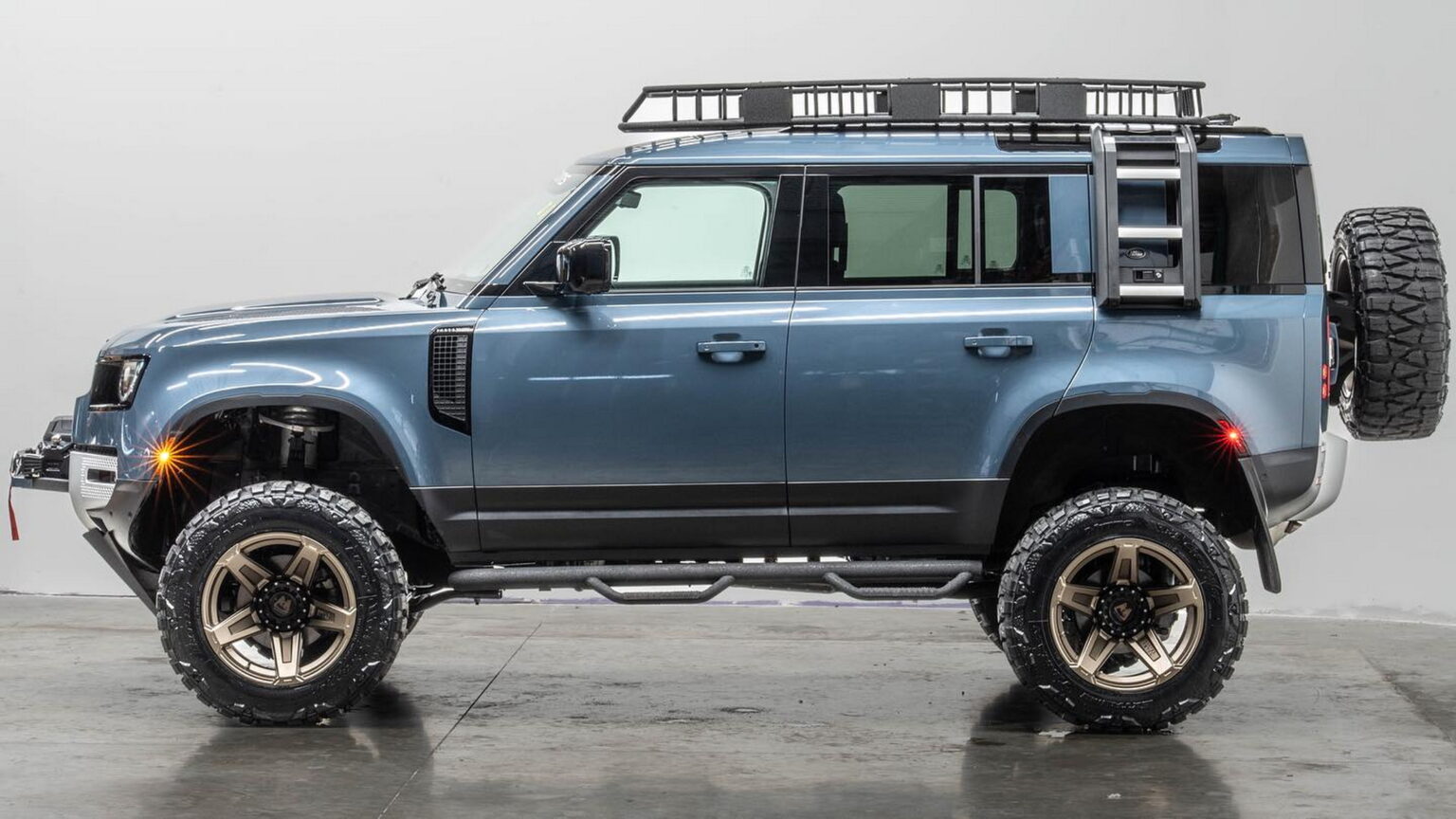 Apocalypse’s Lifted Land Rover Defender Looks Like A Real-Life Tonka ...