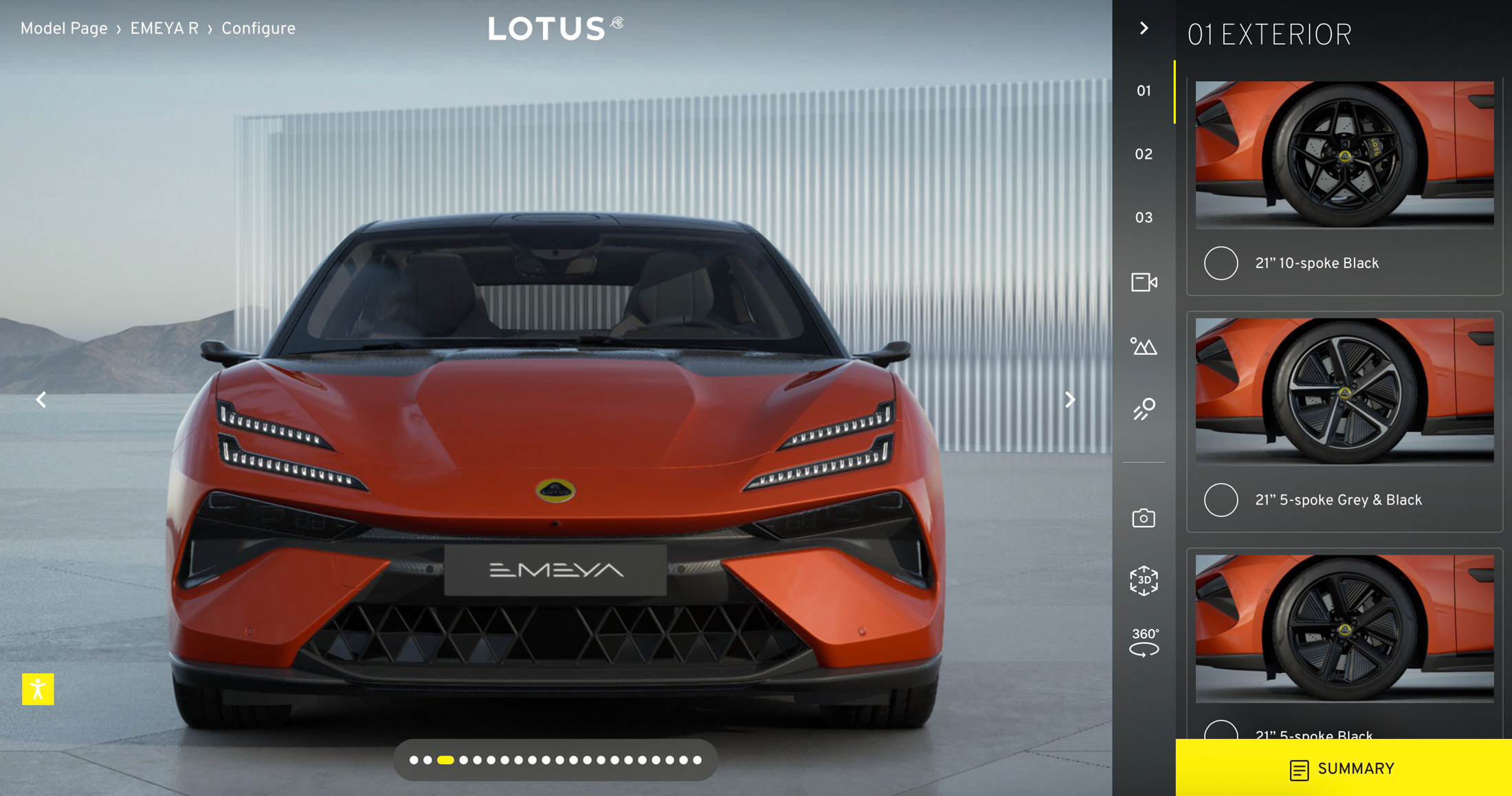 Lotus Emeya Configurator And Prices Go Live, Outmuscles And Undercuts ...
