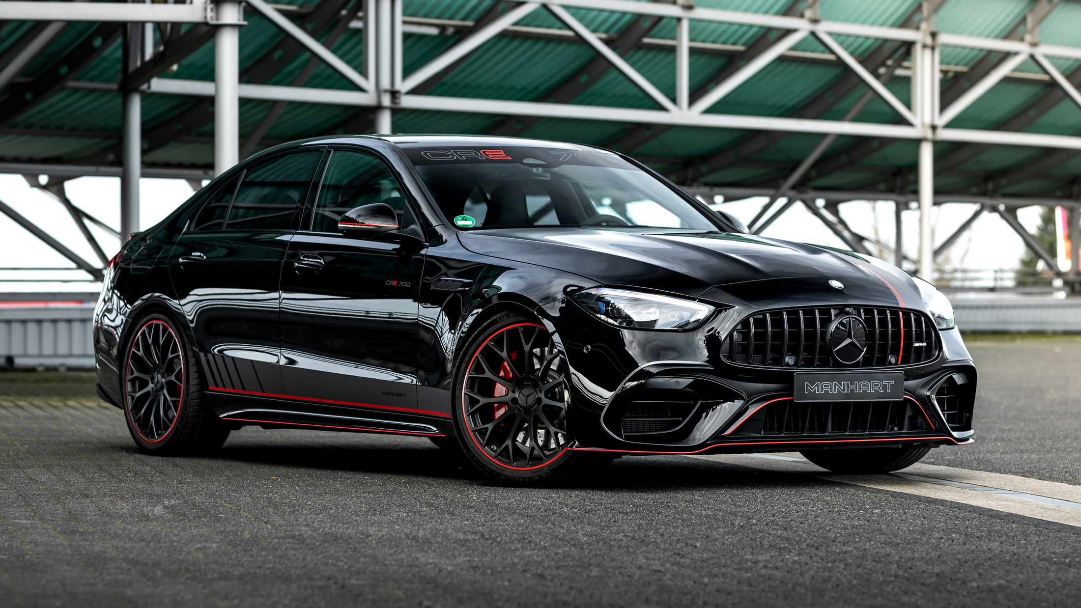 Manhart Tunes 4-Cylinder Mercedes-AMG C63 S To Recapture Some Of The ...