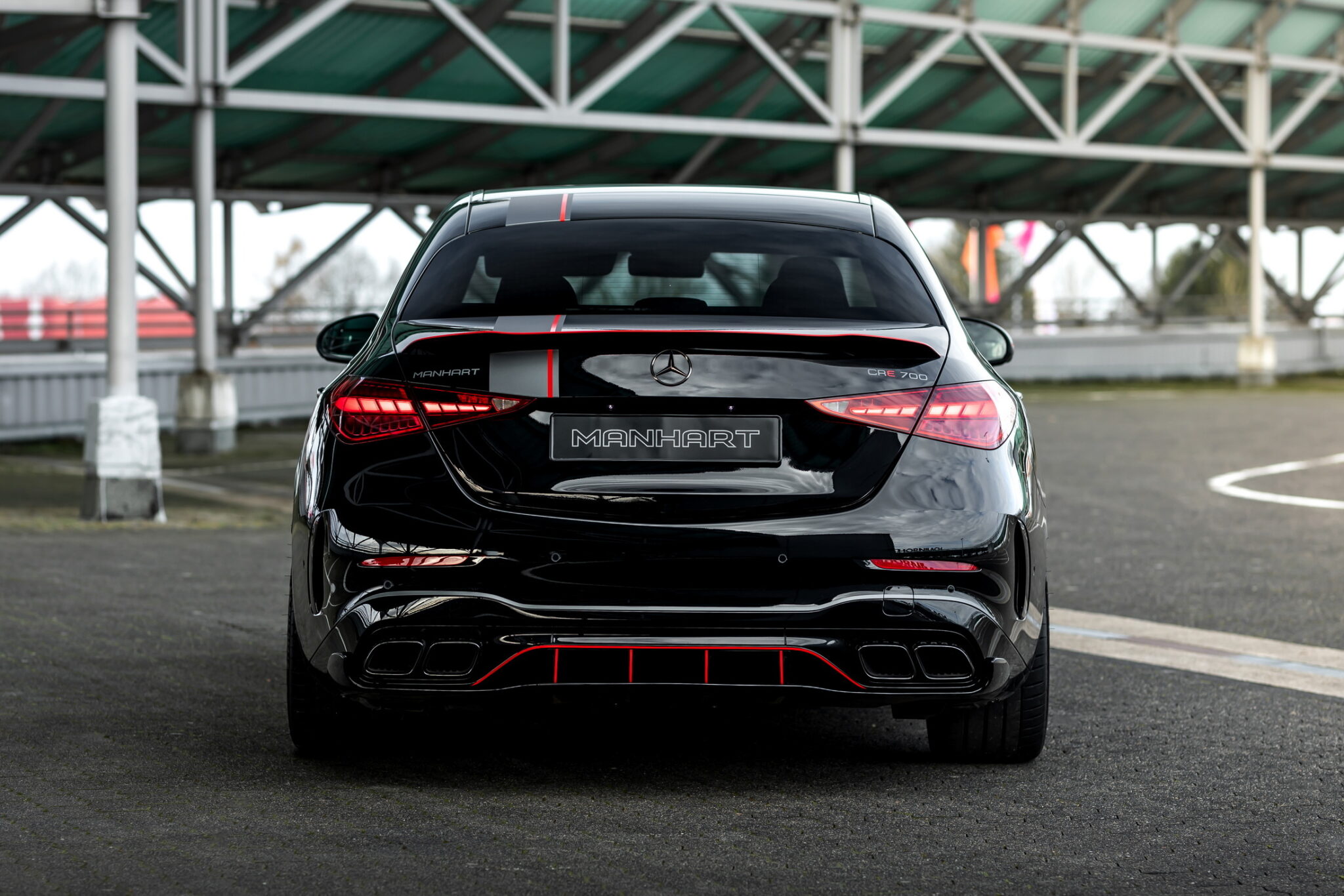 Manhart Tunes 4-Cylinder Mercedes-AMG C63 S To Recapture Some Of The ...