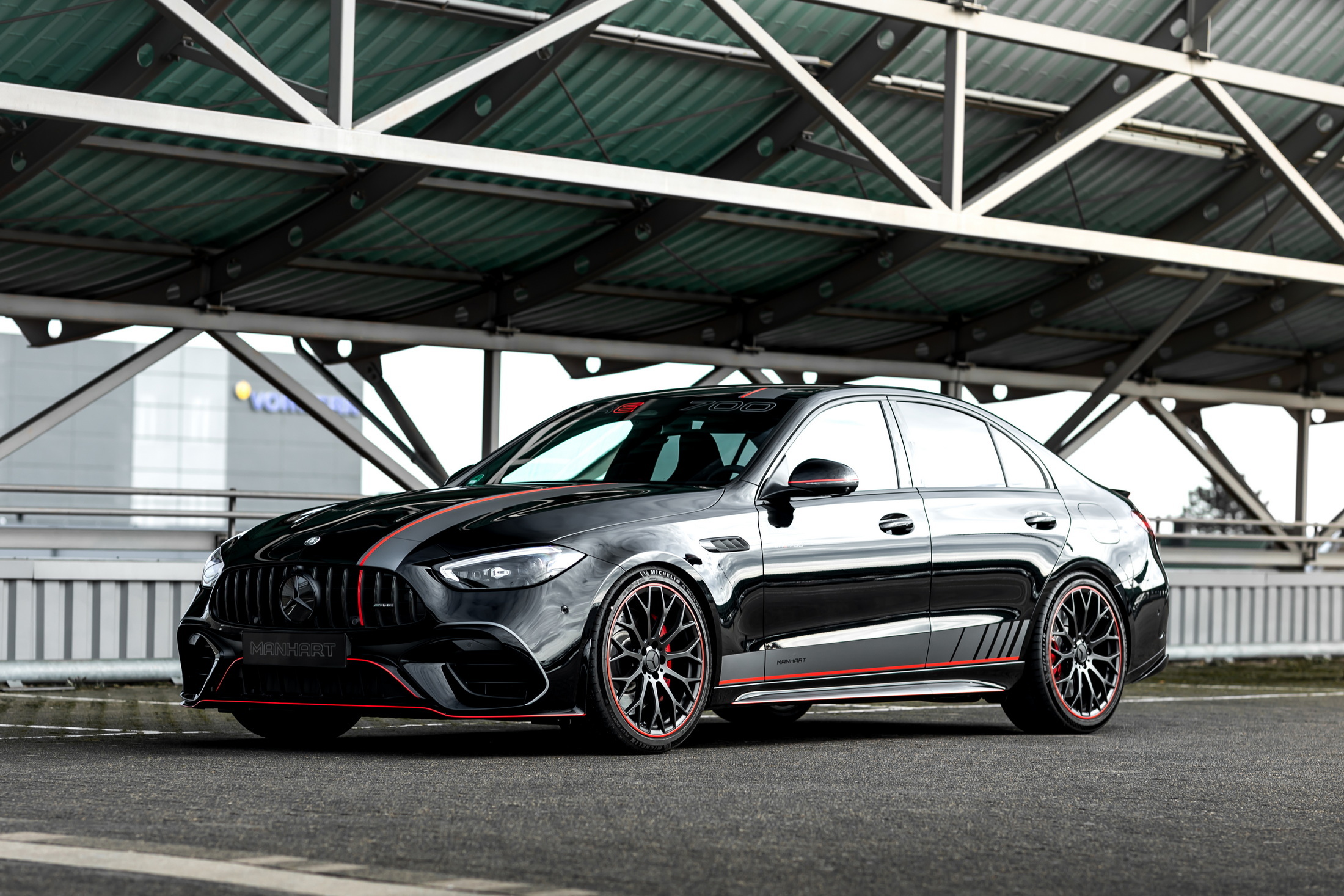 Manhart Tunes 4-Cylinder Mercedes-AMG C63 S To Recapture Some Of The ...