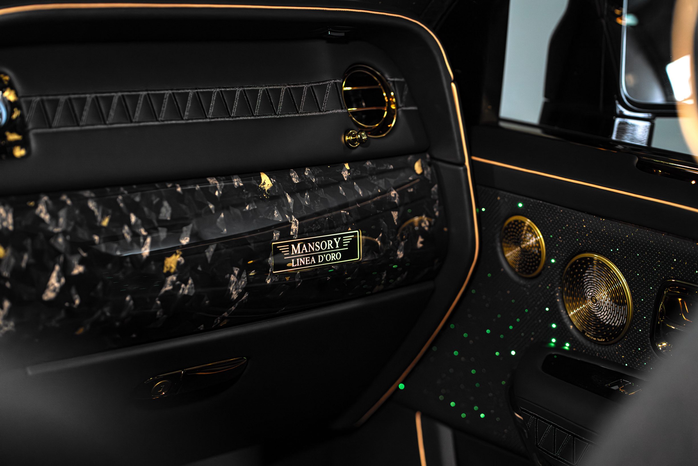 Mansory Pulls A Gold Finger On Rolls Royce Cullinan | Carscoops