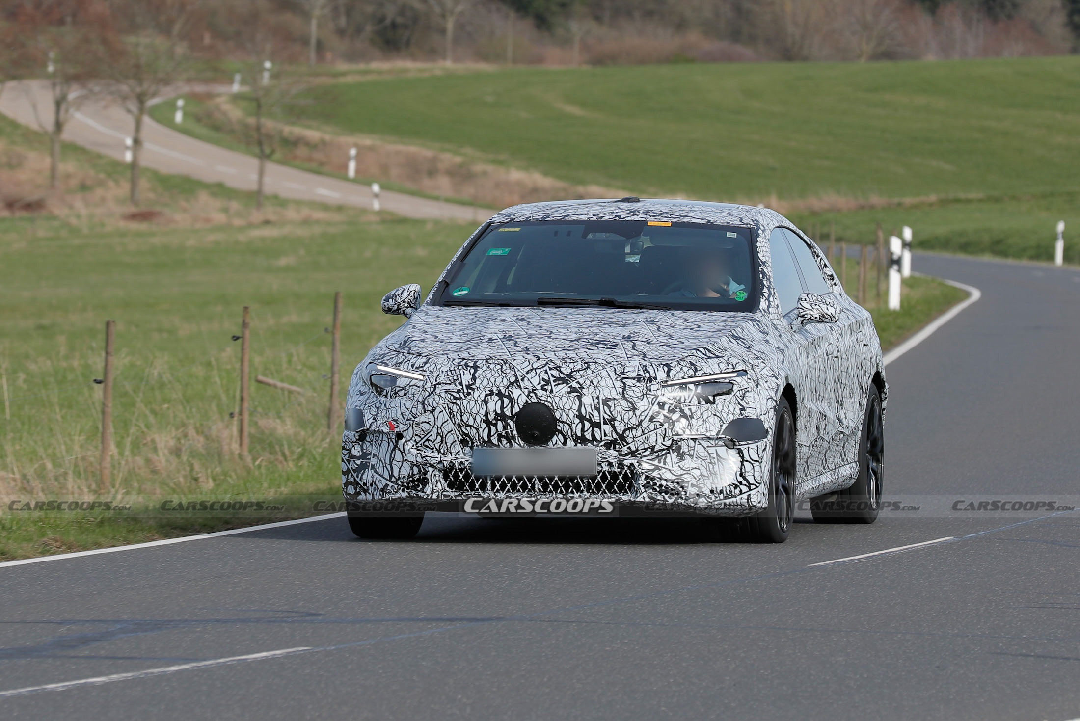 Mercedes-AMG CLA 45 Could Be A 500+ HP EV With Fake V8 Sounds | Carscoops