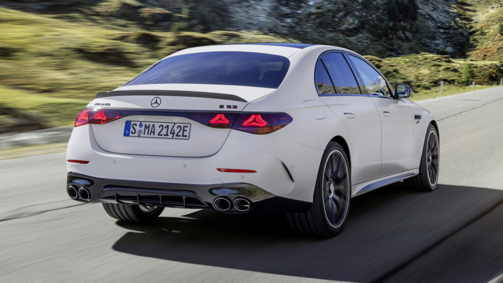 Mercedes-AMG E53 Hybrid Debuts With Up To 603 HP Of Electrified Muscle ...
