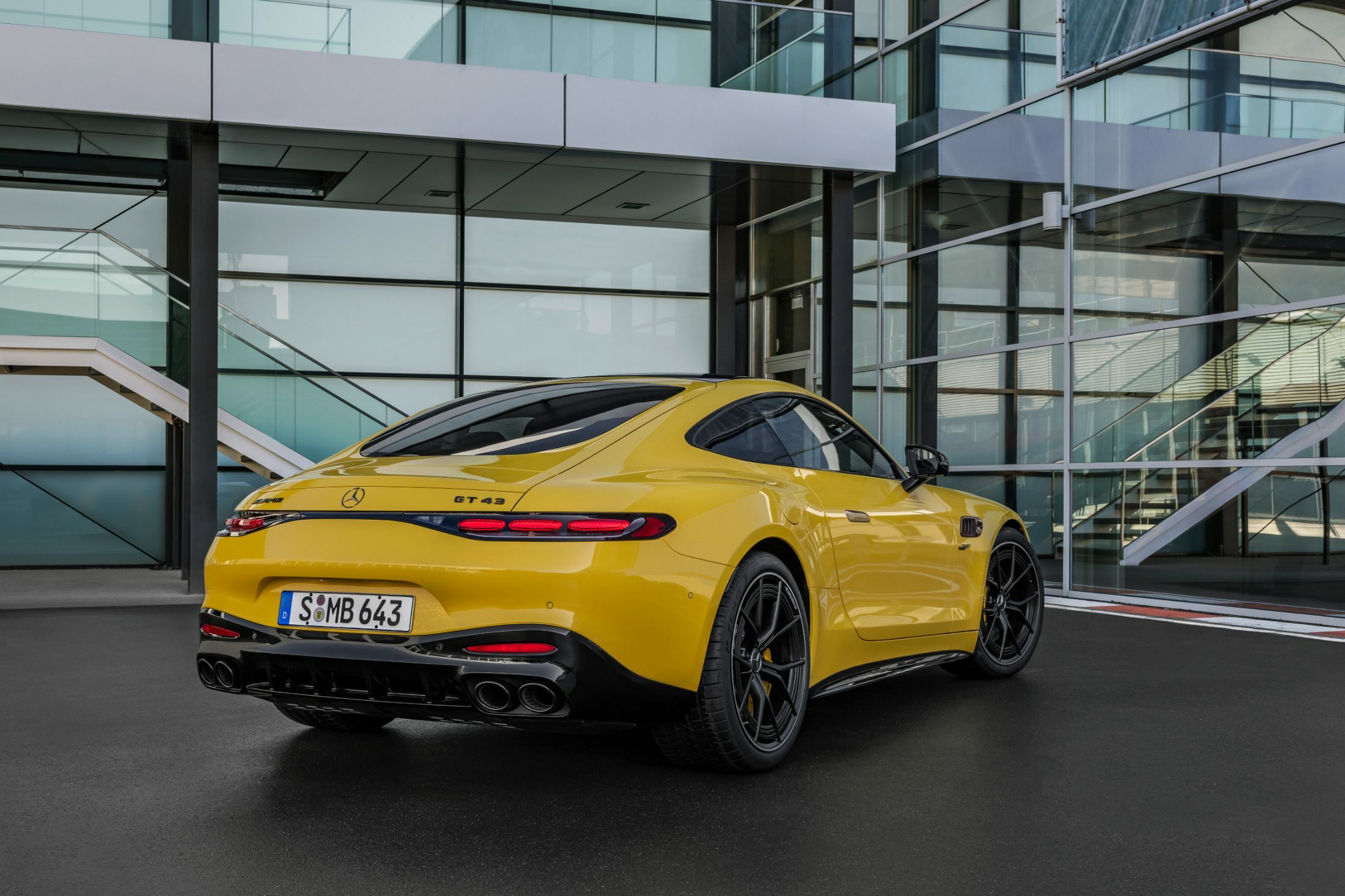 New Base Mercedes-AMG GT 43 Trades V8 For 4-Cylinder Engine | Carscoops