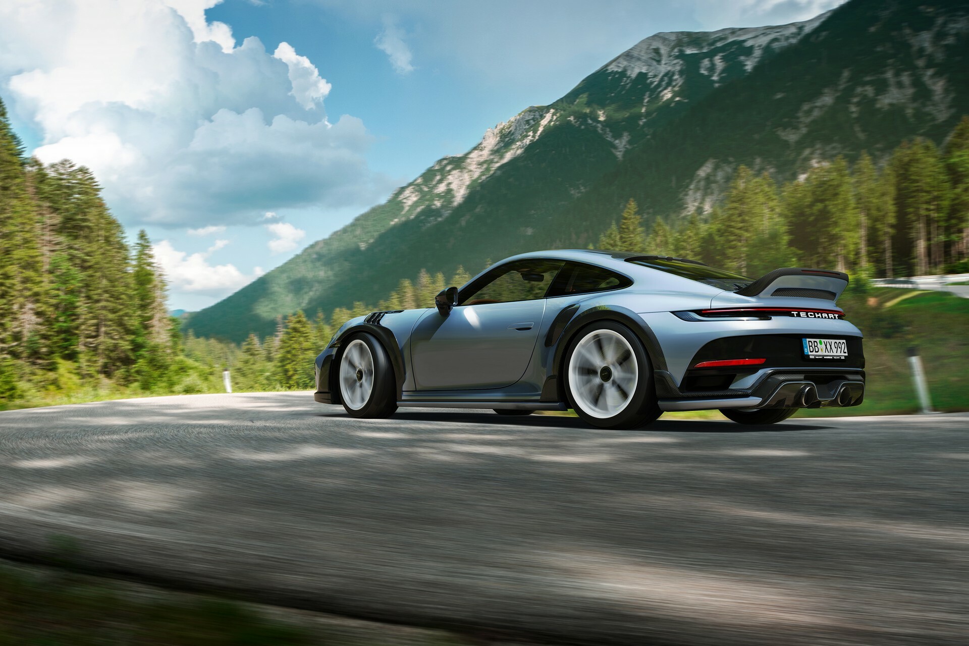 TechArt’s 911 Turbo S-Based GTstreet R Touring Rocks Whole Lotta Carbon ...