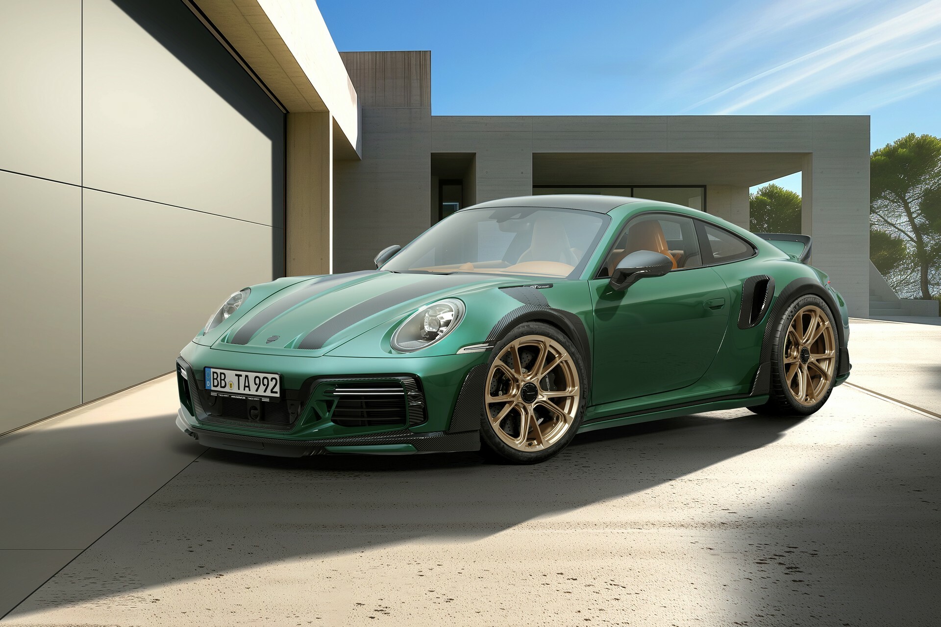 TechArt’s 911 Turbo S-Based GTstreet R Touring Rocks Whole Lotta Carbon ...