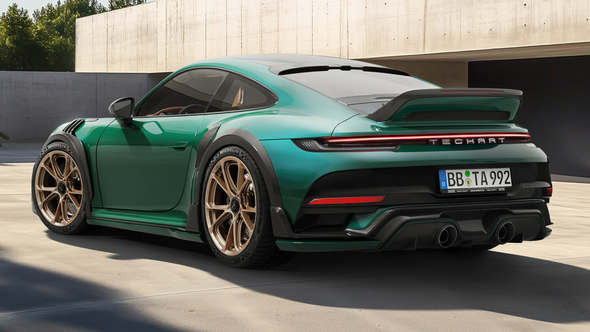 TechArt’s 911 Turbo S-Based GTstreet R Touring Rocks Whole Lotta Carbon ...