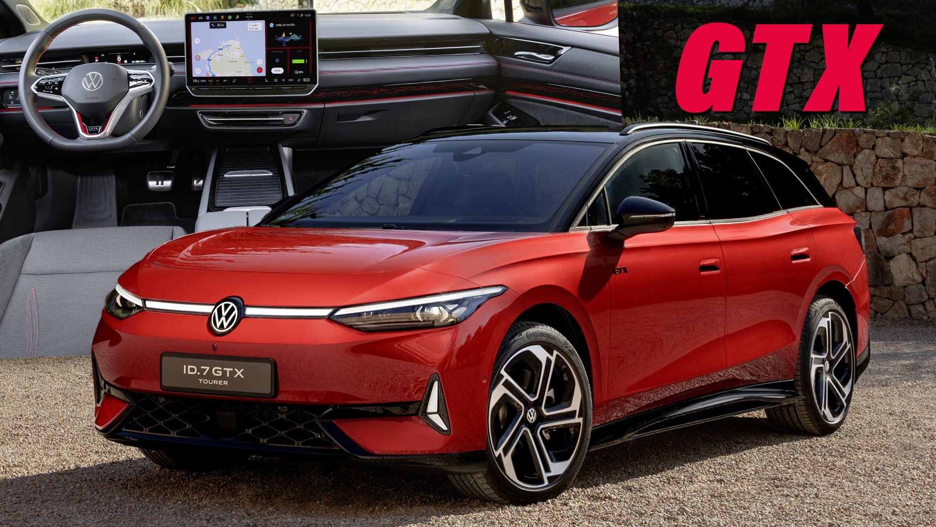 New VW ID.7 GTX Tourer Adds Zing To Electric Wagon With 335 HP | Carscoops
