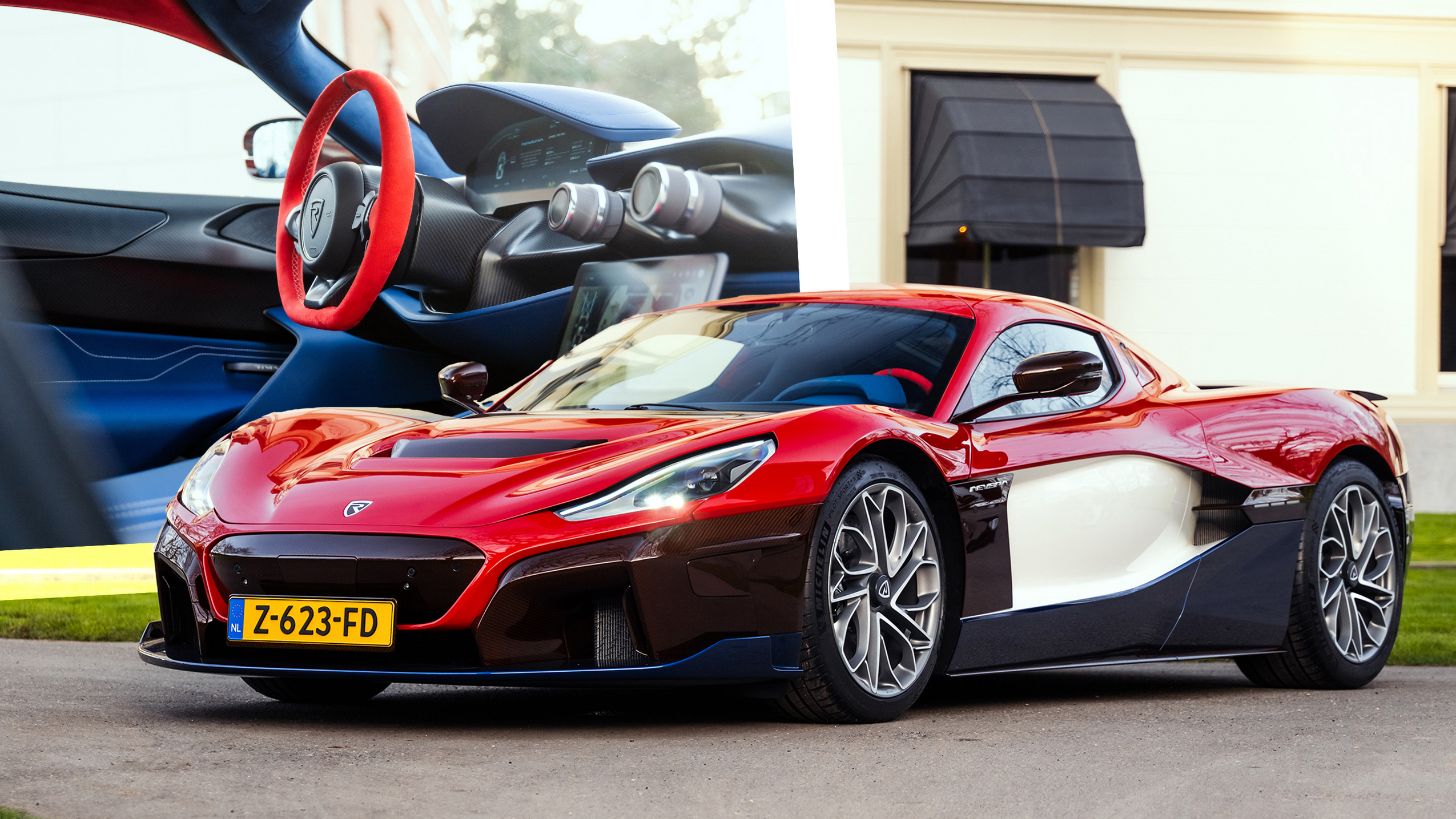 Colorful Rimac Nevera Is A Stunning Dutch Tribute | Carscoops